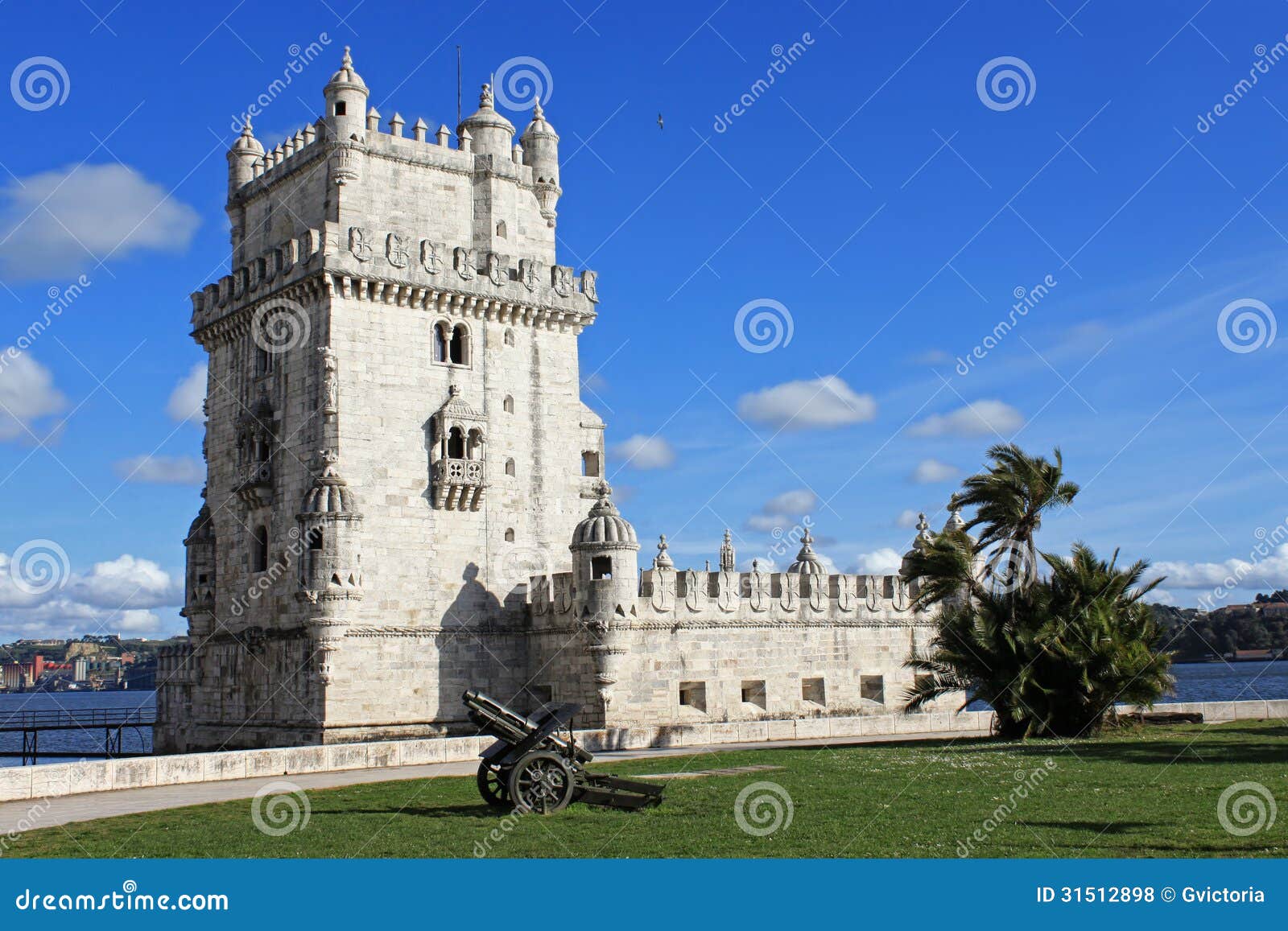 Torre de Belem, Portugal foto de archivo. Imagen de castillo - 31512898