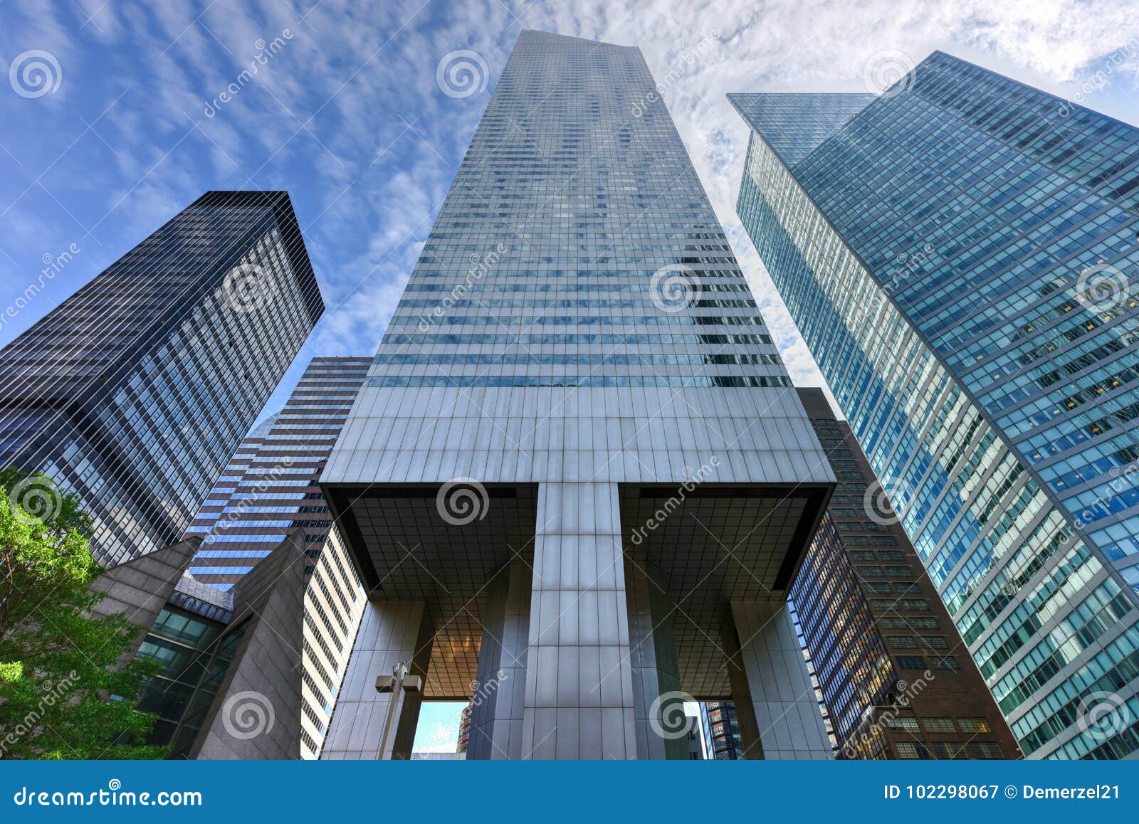 Torre De Citicorp - New York City Imagen de archivo - Imagen de avenida ...