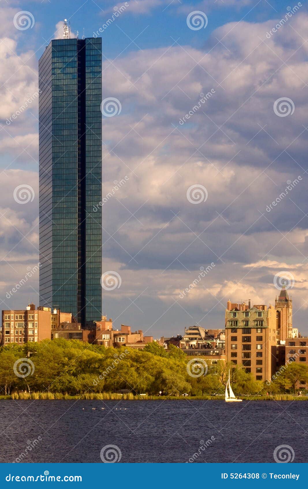 Torre De Hancock En Boston Imagen. Imagen: 5264308