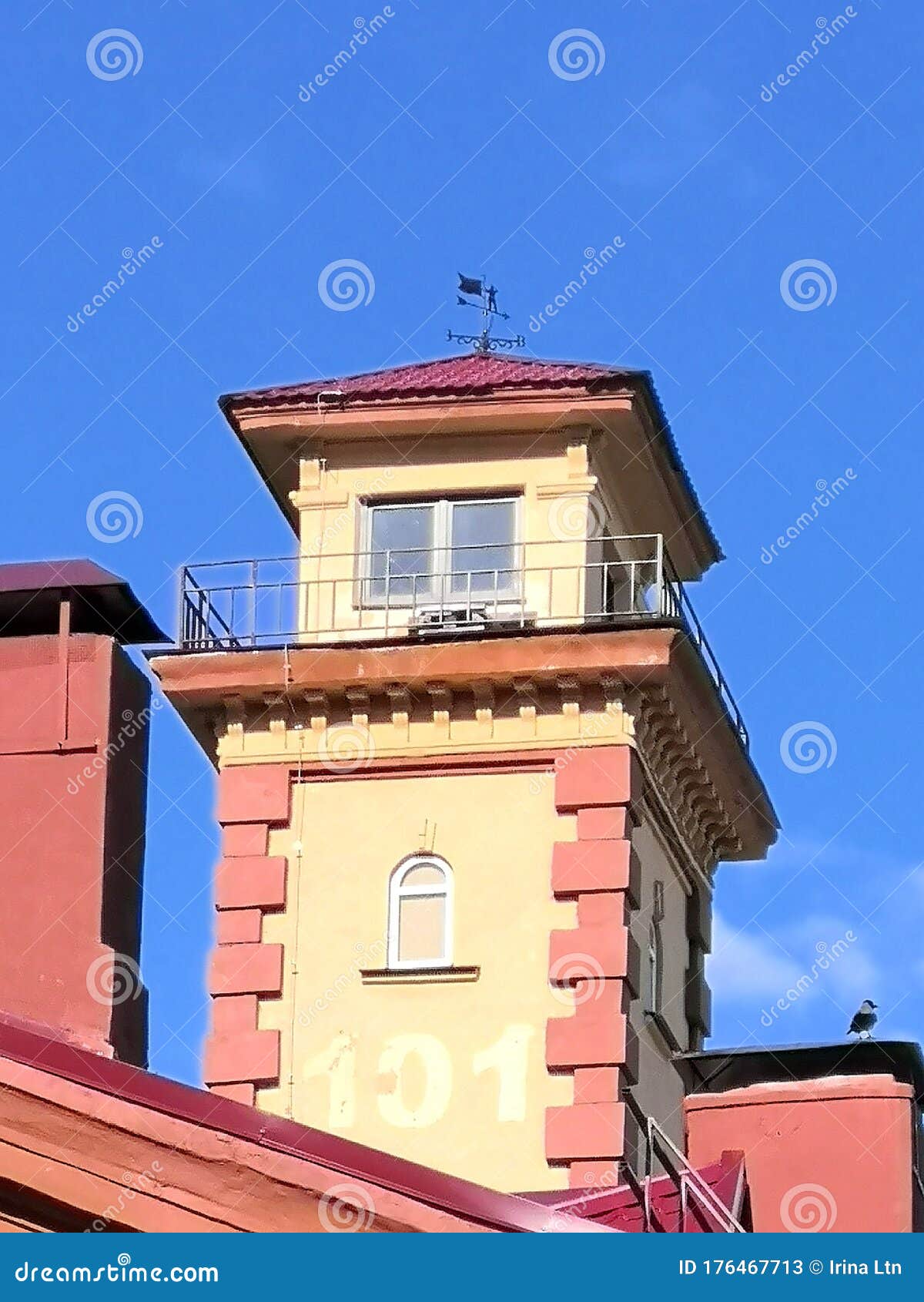 Torre de incendios imagen de archivo. Imagen de torre - 176467713