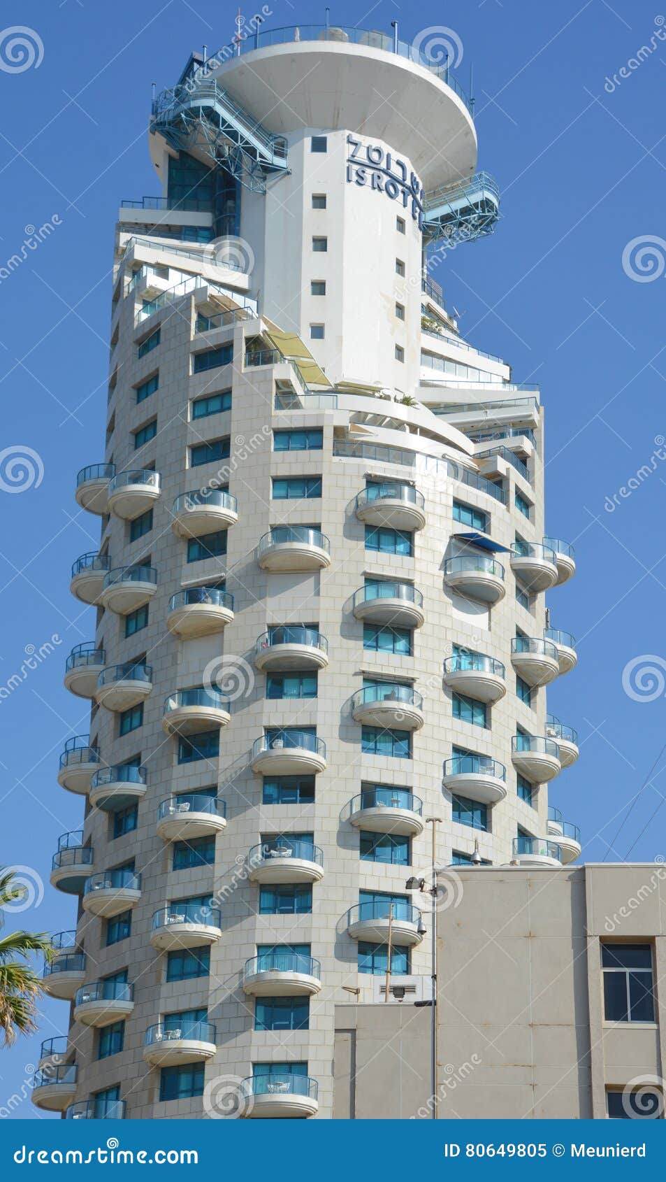 Torre de Isrotel imagen editorial. Imagen de estrechar - 80649805