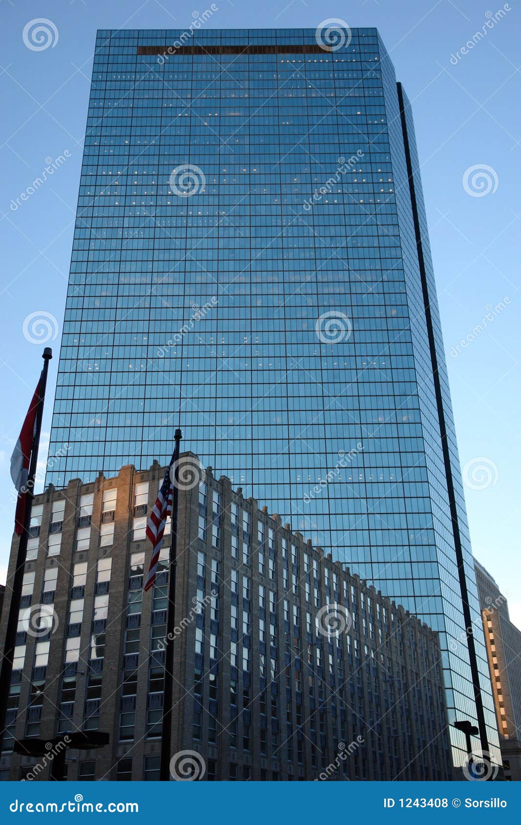 Torre de John Hancock foto de stock editorial. Imagem de boston - 1243408