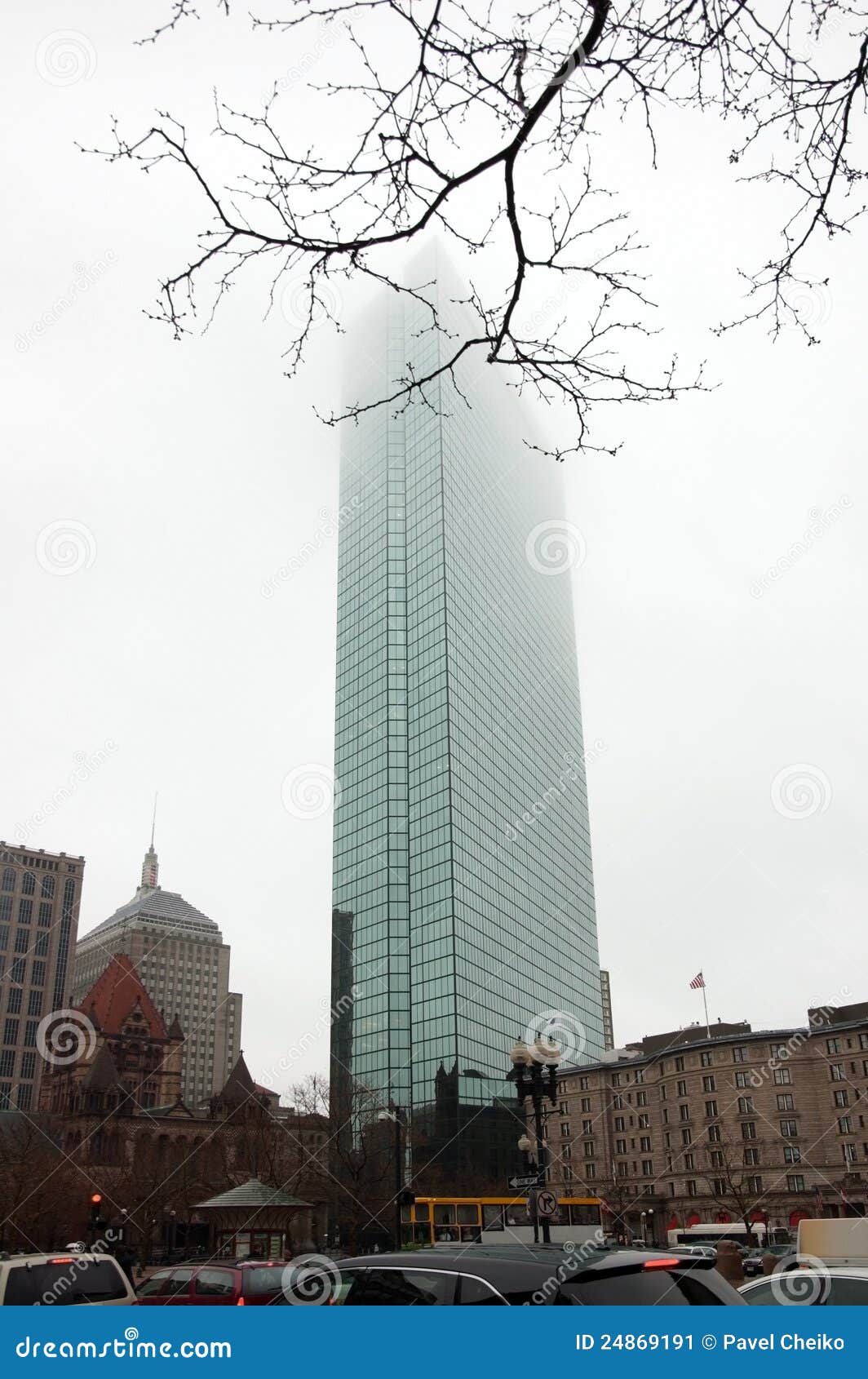 Torre de Juan Hancock foto editorial. Imagen de ciudad - 24869191