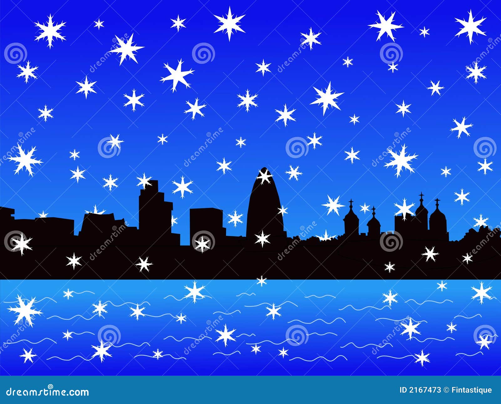 Torre De Londres En Invierno Ilustración del Vector - Ilustración de ...