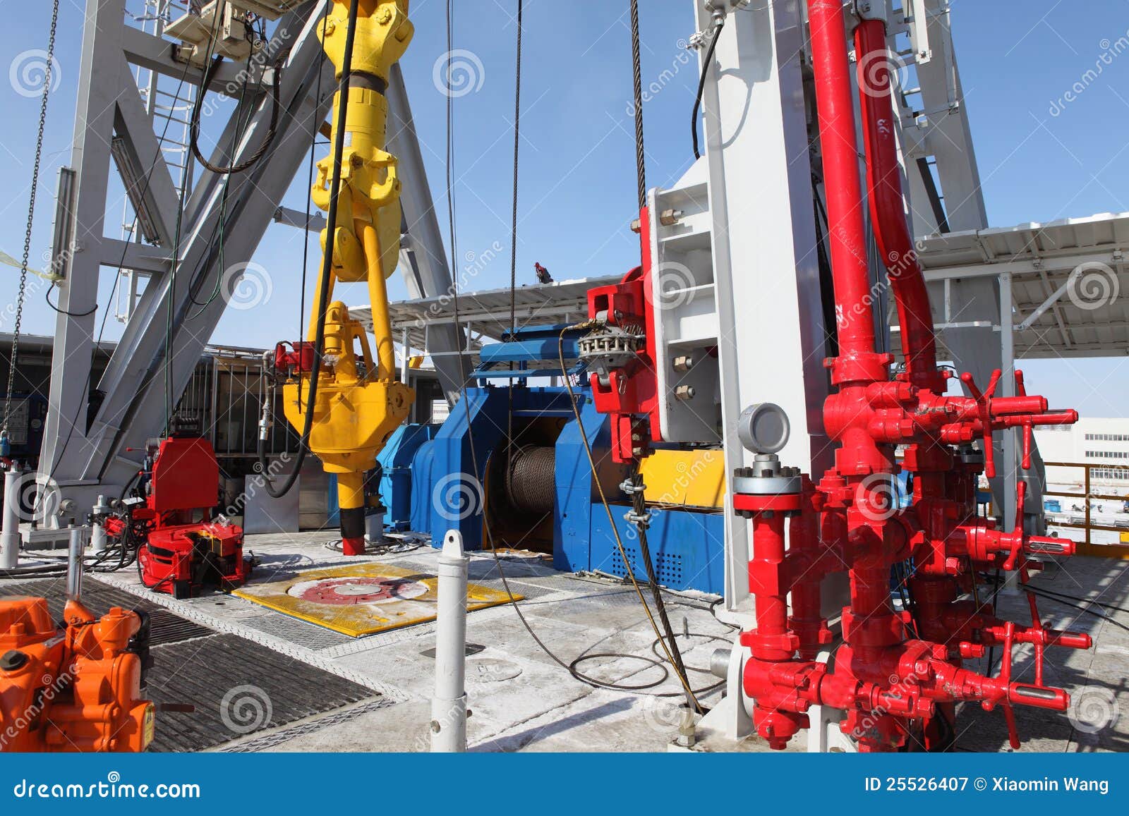Torre De Perforación De Petróleo Imagen de archivo - Imagen de taladro ...