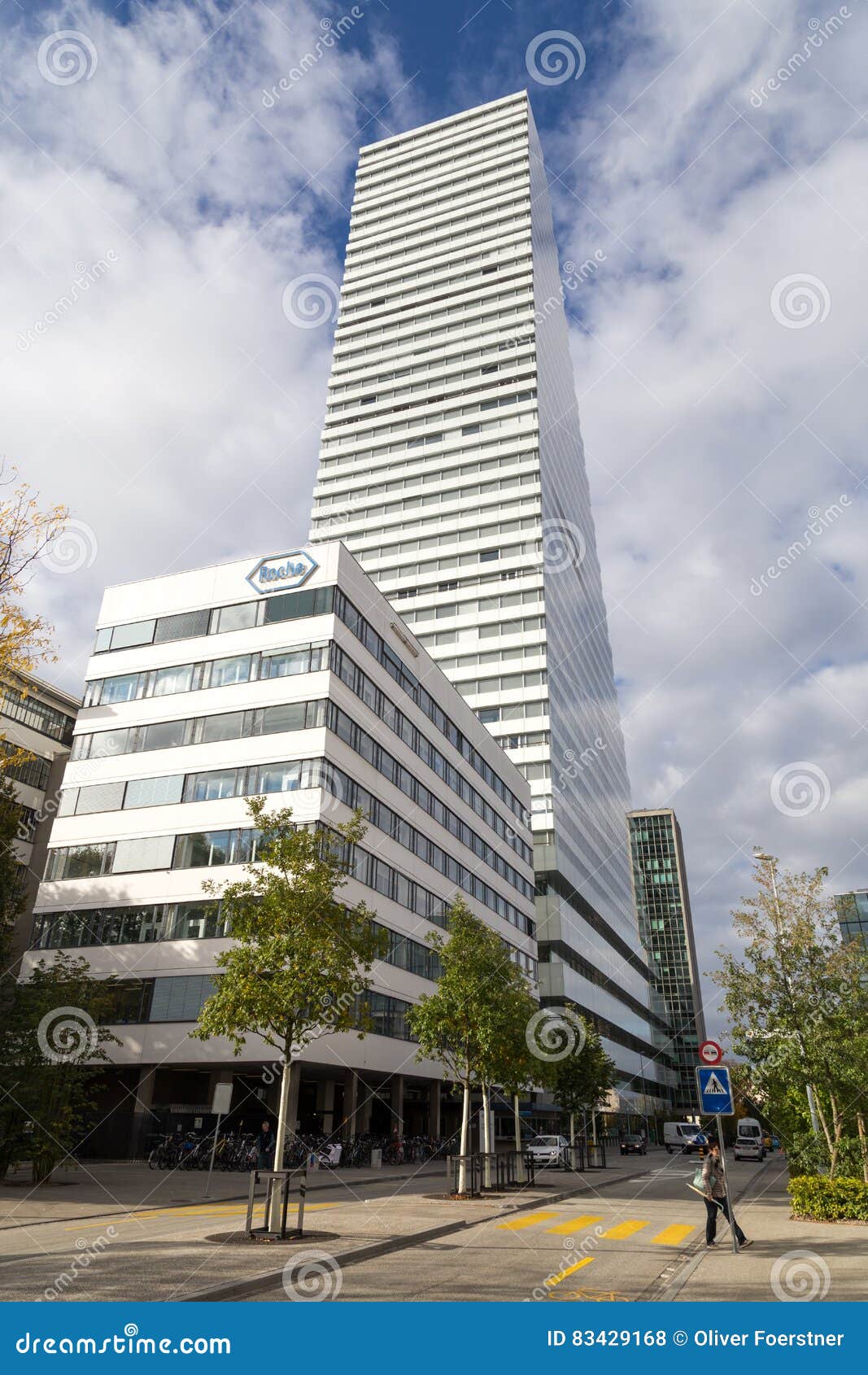 Torre De Roche En Basilea, Suiza Foto de archivo editorial - Imagen de ...