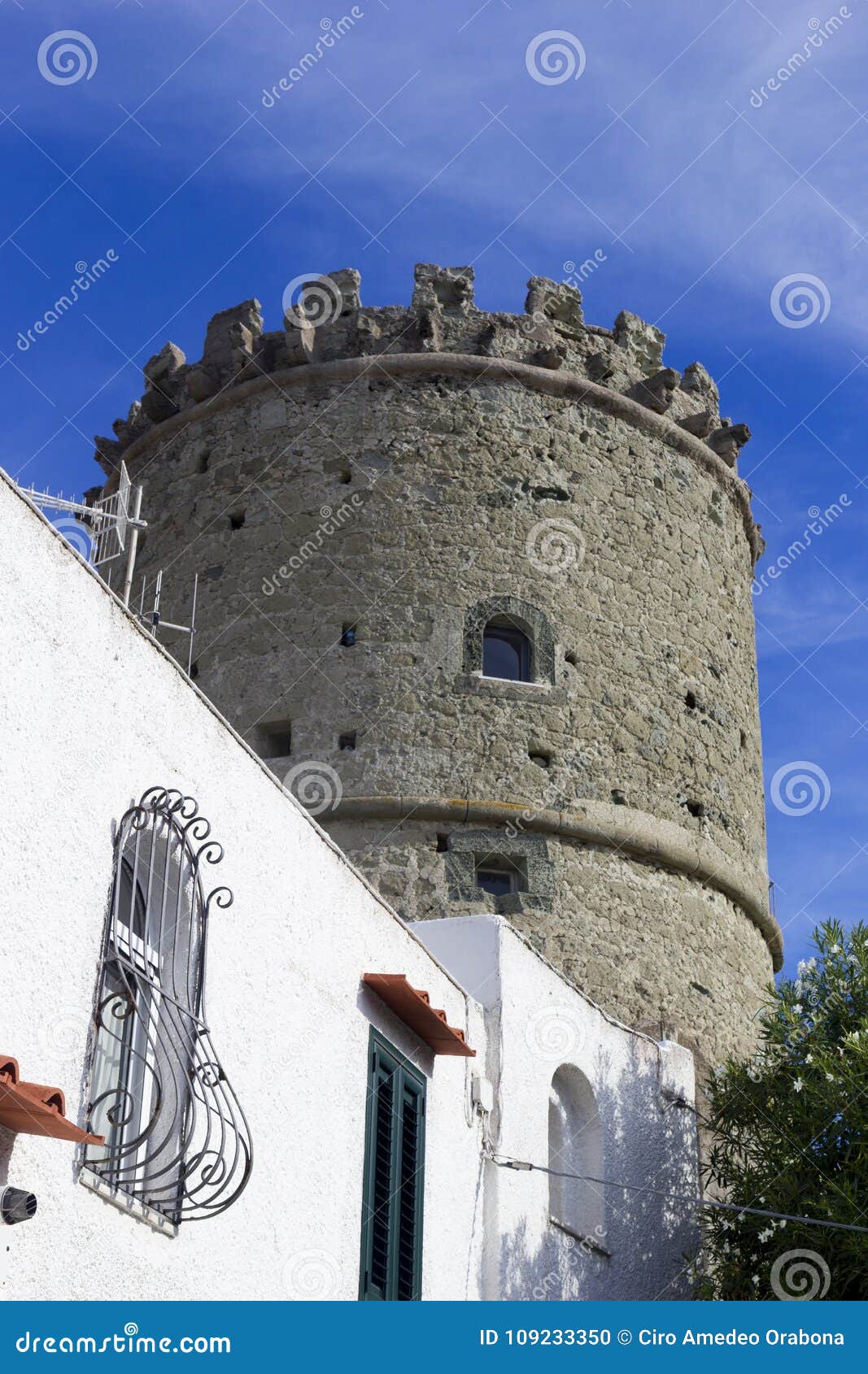 Torre del torone stock photo. Image of holiday, mediterranean - 109233350