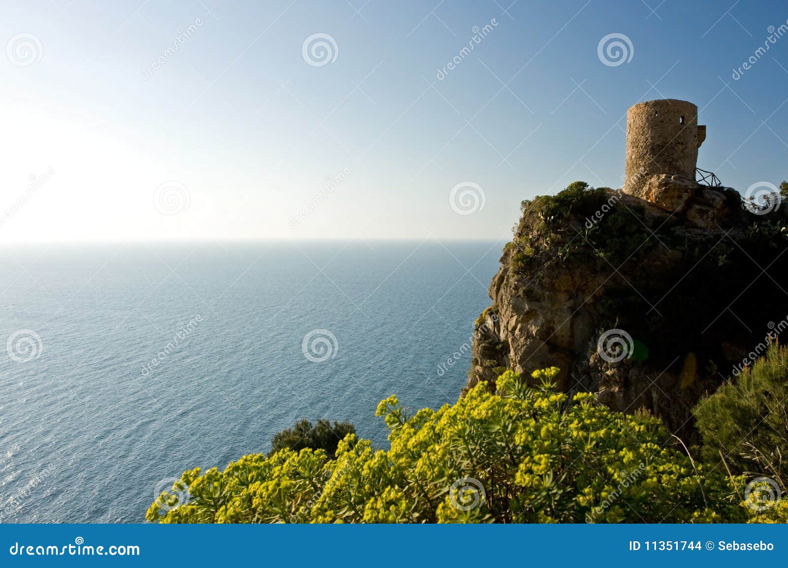 Torre del Verges stock photo. Image of historic, middle - 11351744