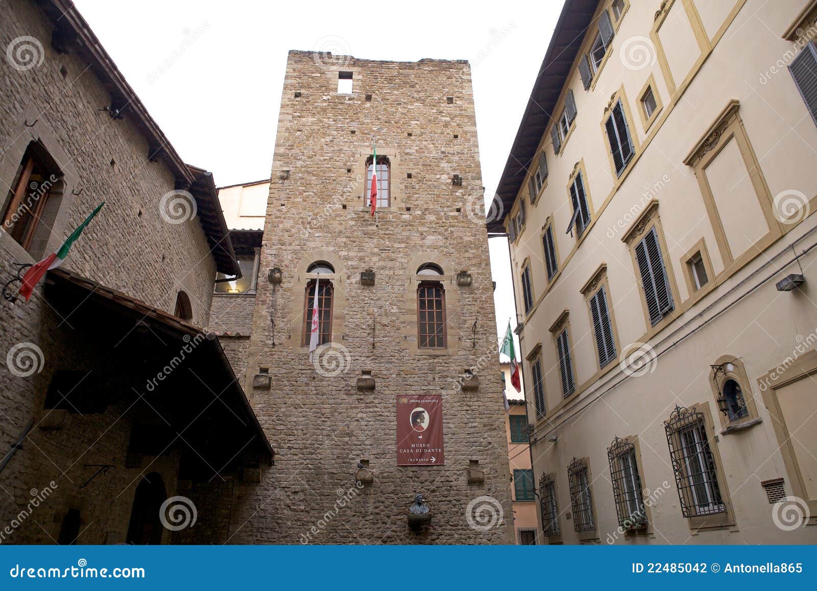 Torre della Castagna editorial photography. Image of alighieri - 22485042