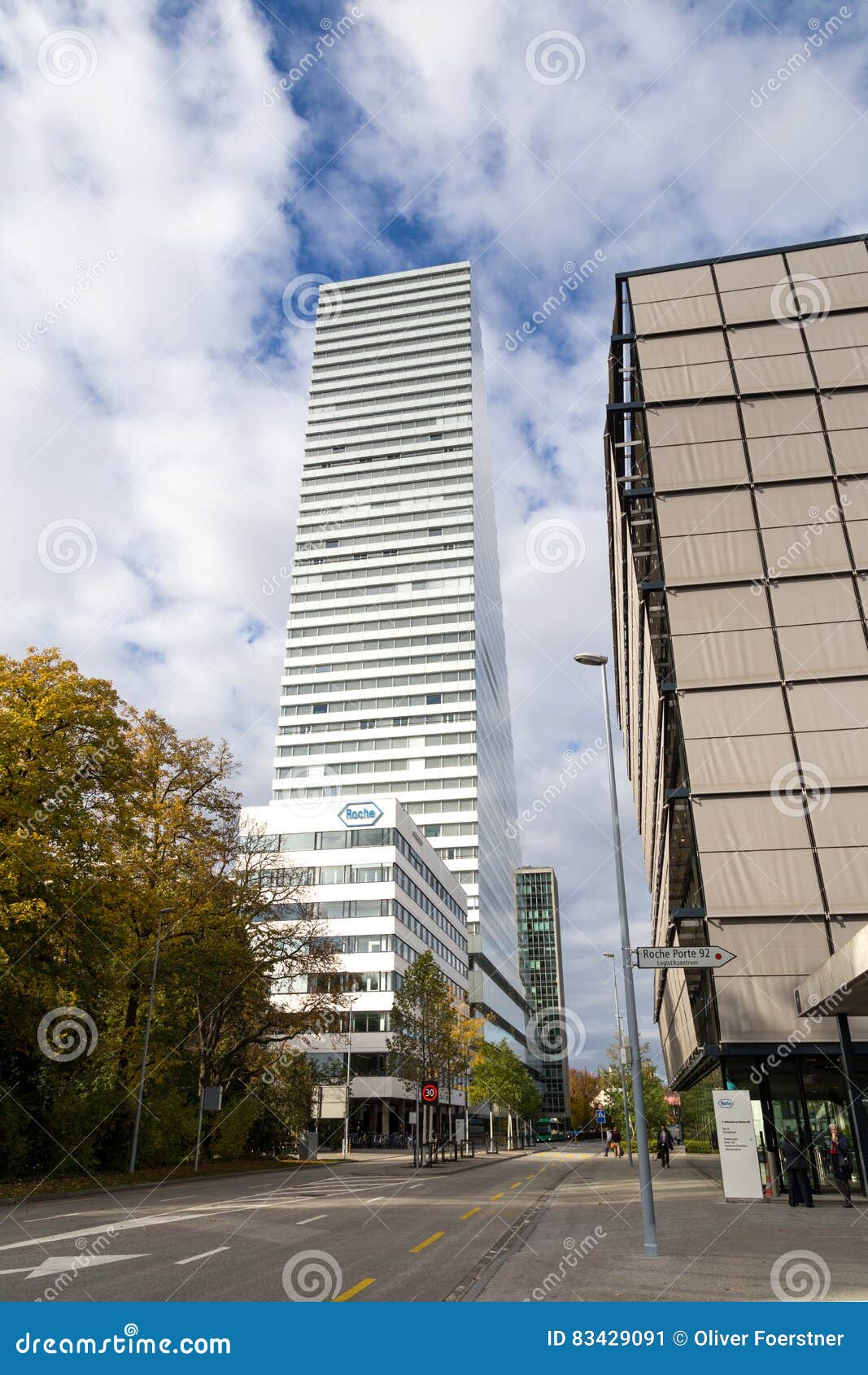 Torre Di Roche a Basilea, Svizzera Fotografia Editoriale - Immagine di ...
