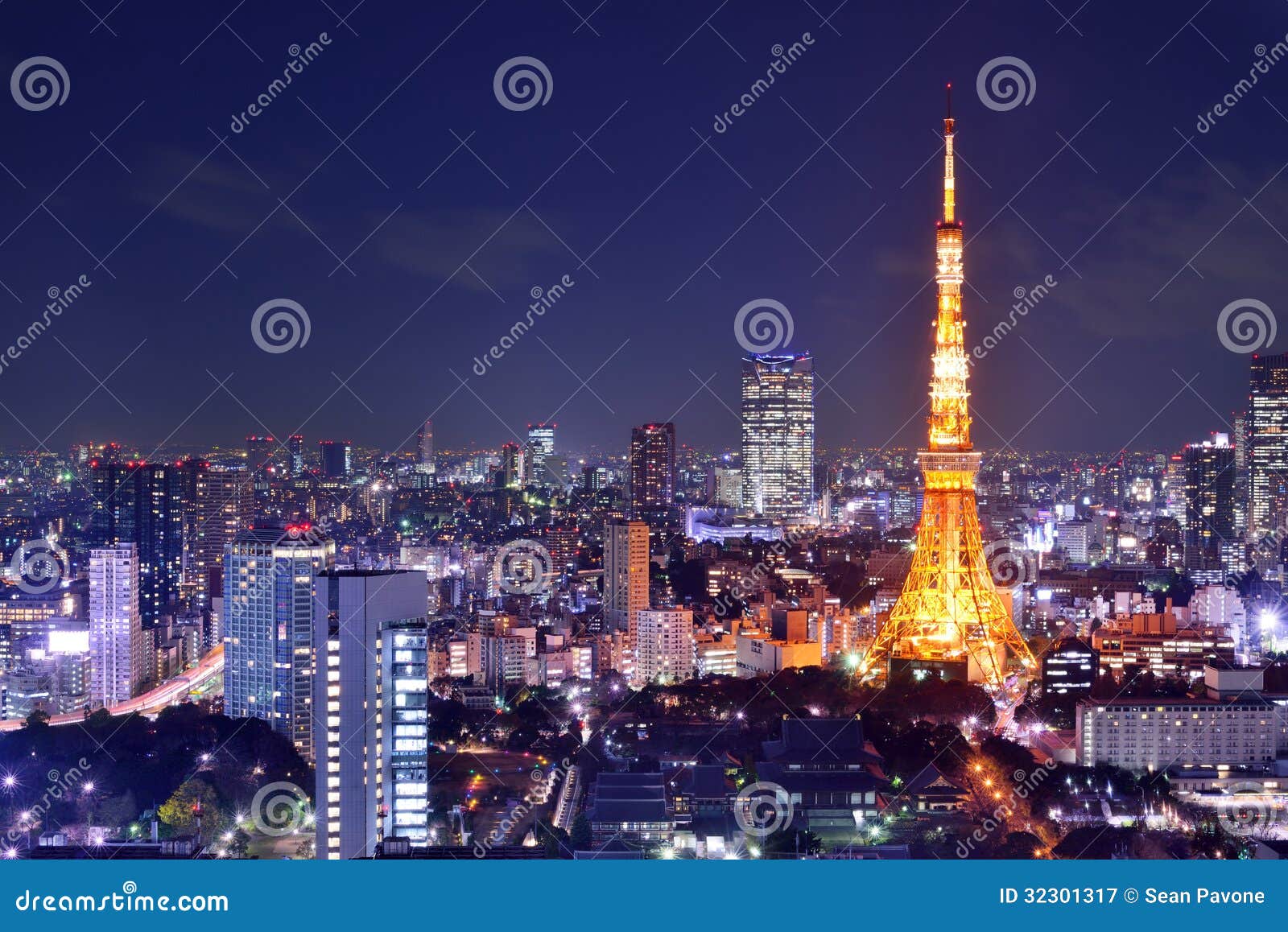 Torre di Tokyo immagine stock. Immagine di televisione - 32301317