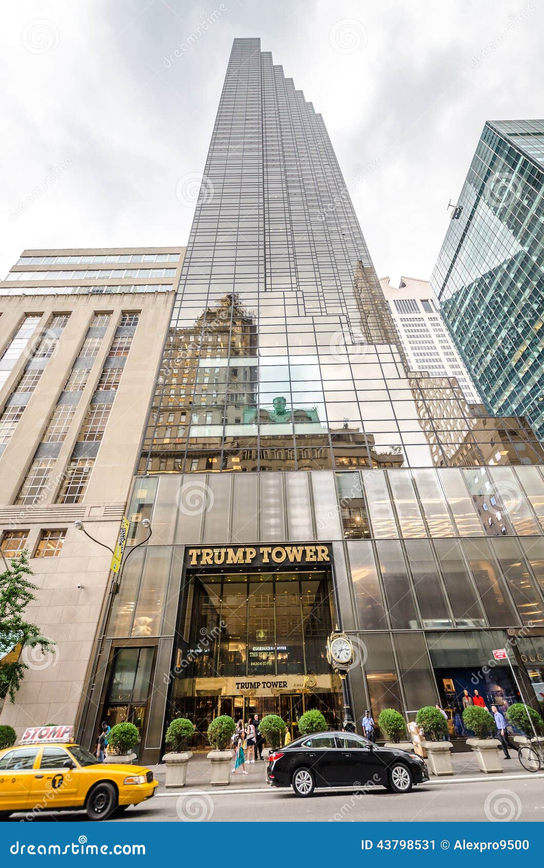 Torre di Trump fotografia editoriale. Immagine di disegno - 43798531