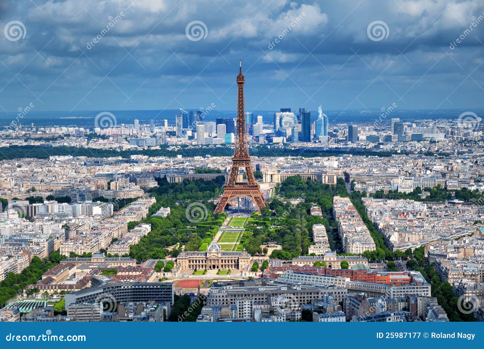 Torre Eiffel, Parigi - Francia Immagine Stock - Immagine di esterno ...
