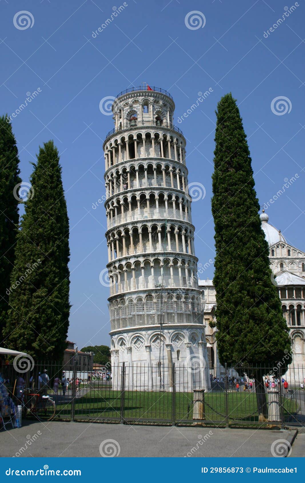 Torre Inclinada De La Pizza Imagen de archivo - Imagen de italia ...