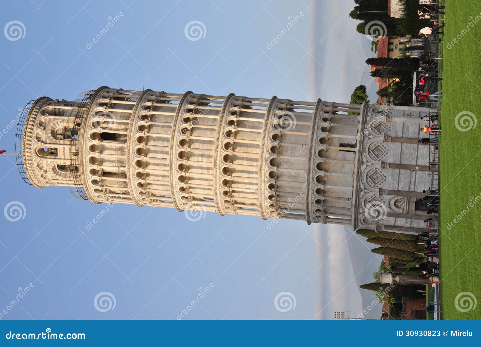 Torre inclinada de Pisa foto de archivo editorial. Imagen de cubo ...