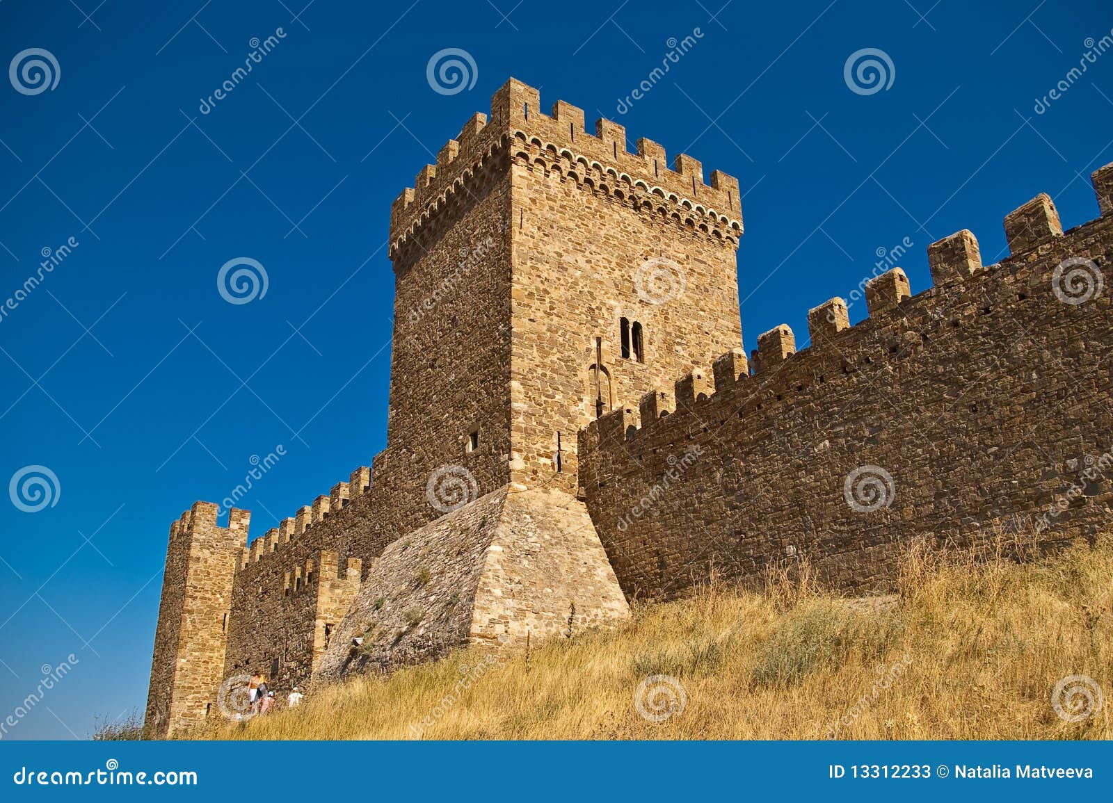 Torre medieval imagen de archivo. Imagen de cuadrado - 13312233