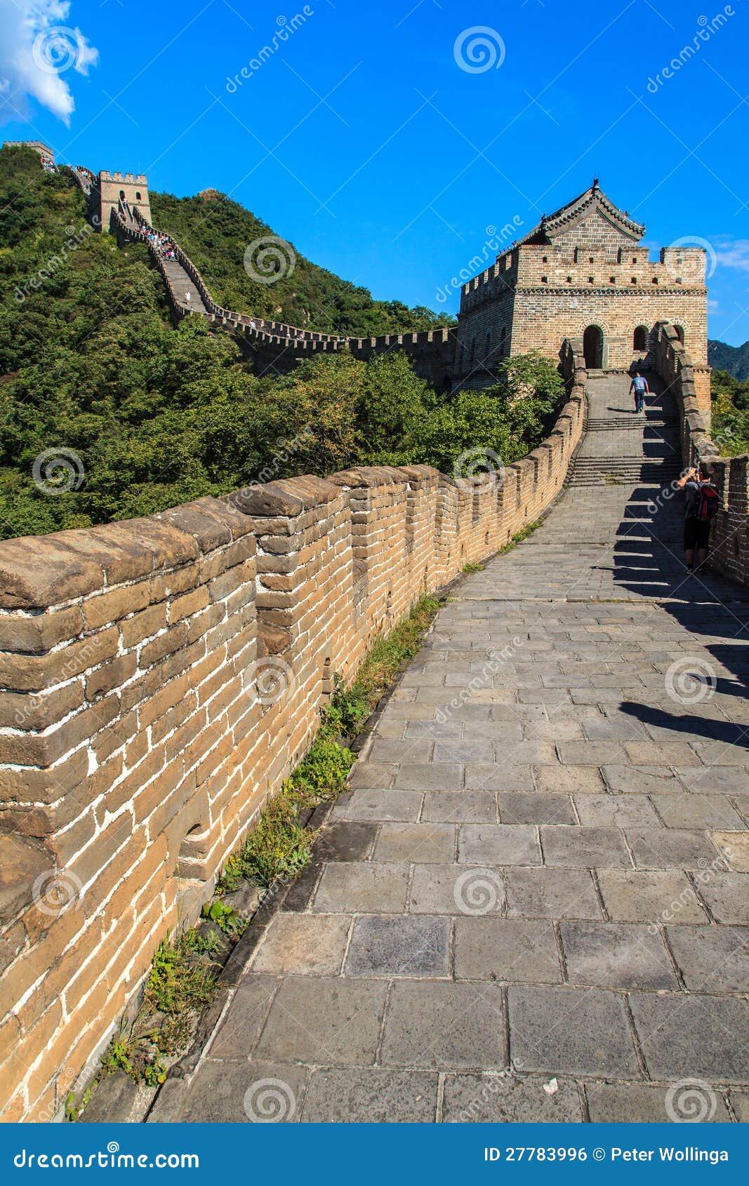 Torre No Grande Muralha De China Foto de Stock - Imagem de chinês ...