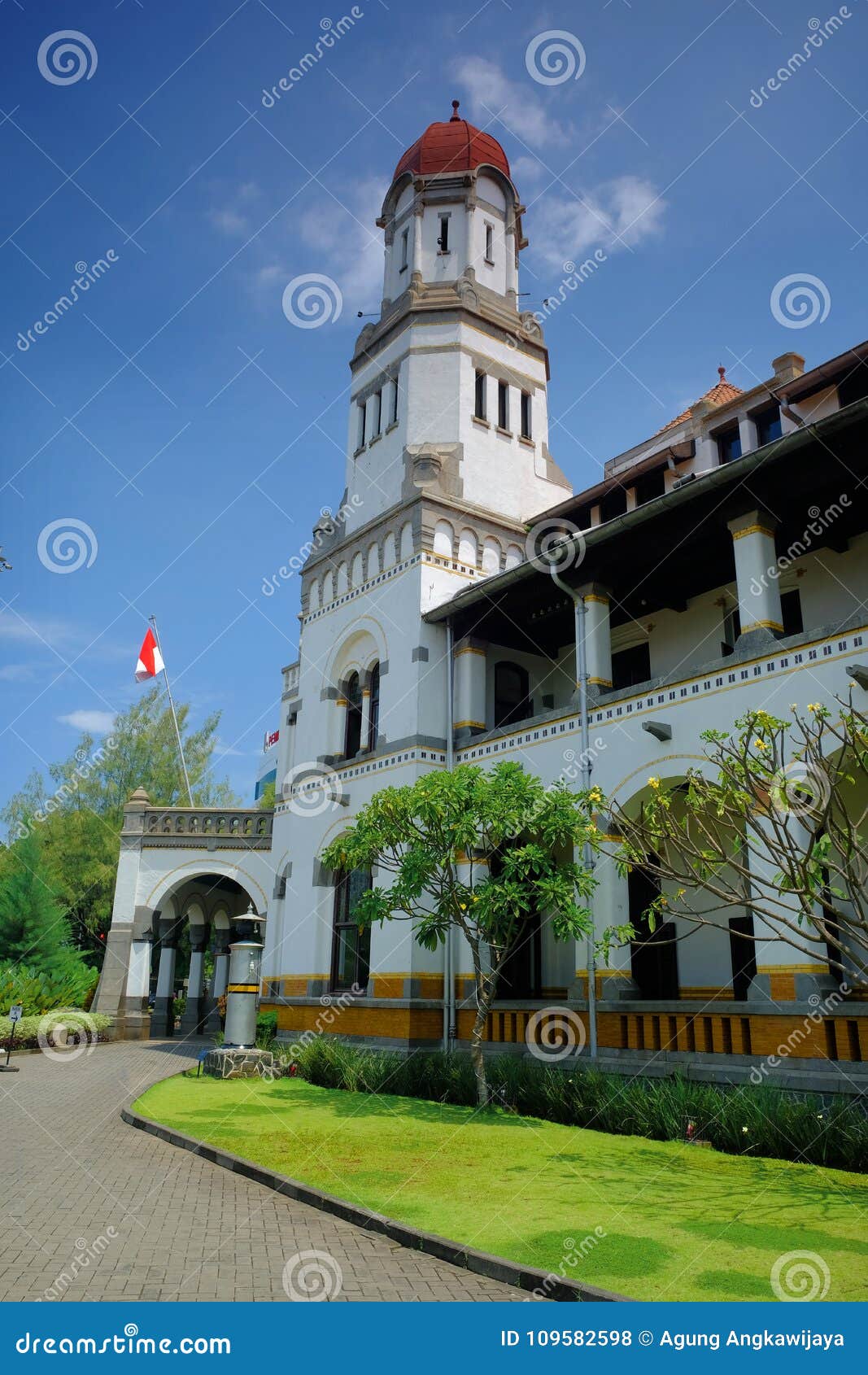 Torre Samarang Edificio Di Lawang Sewu Fotografia Stock Editoriale ...