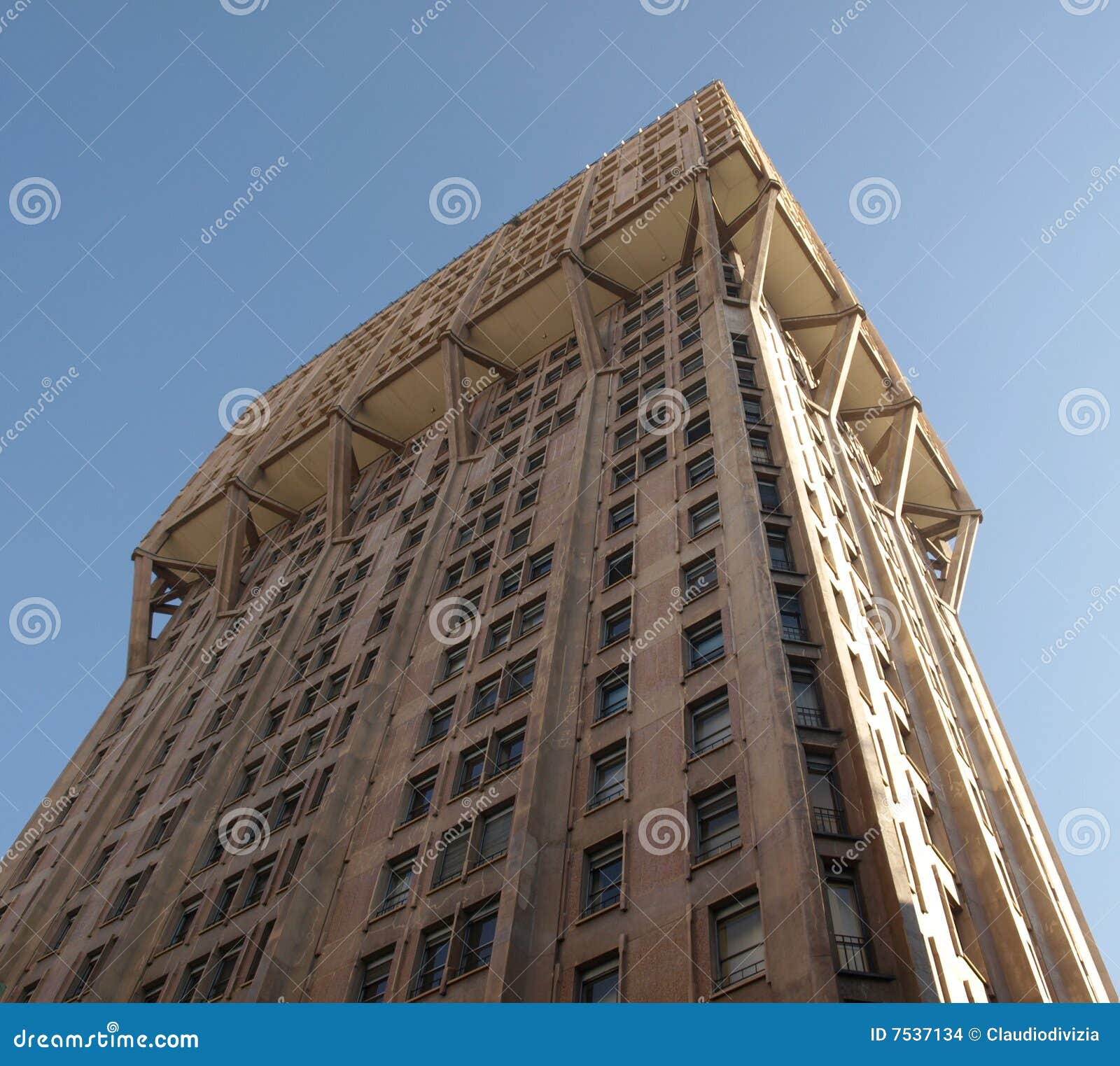 Torre Velasca stock photo. Image of velasca, house, centre - 7537134