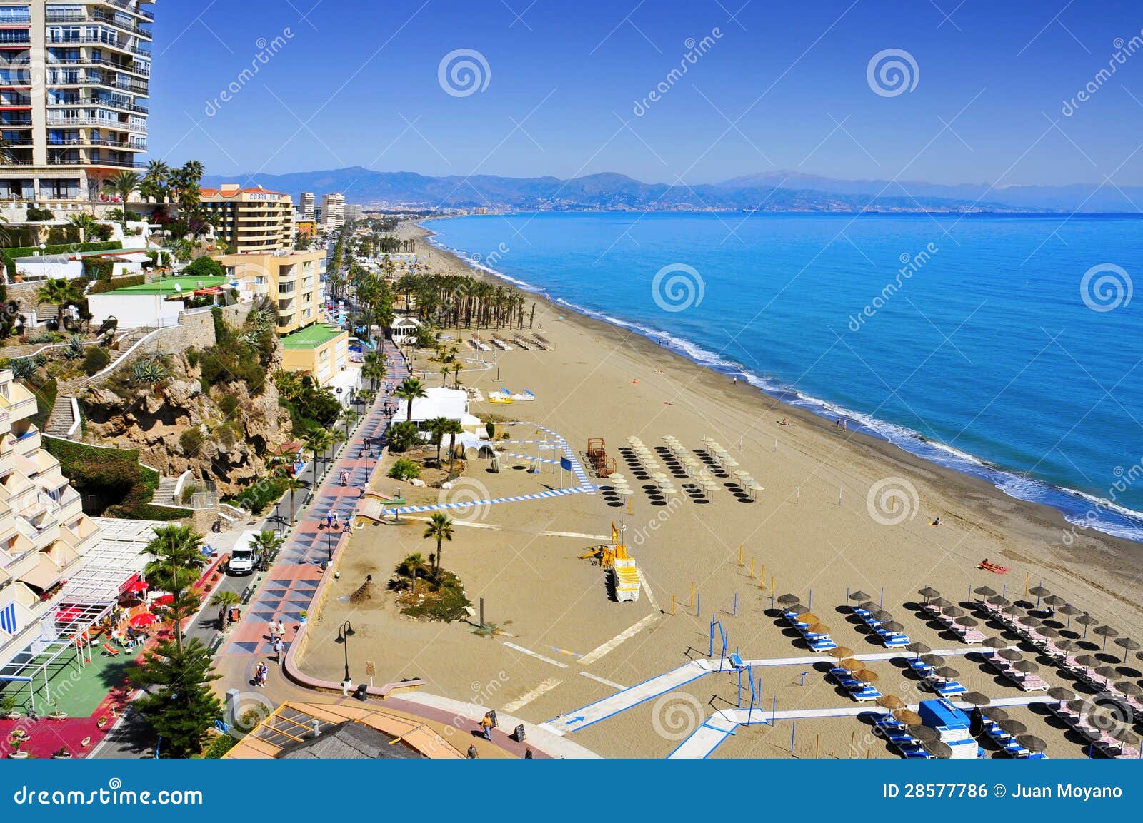 Torremolinos, Spain editorial photo. Image of city, bajondillo - 28577786