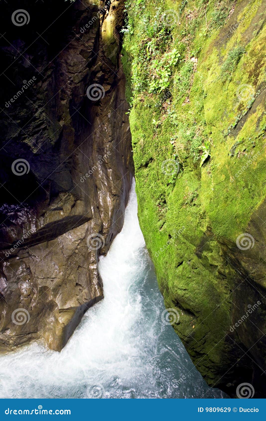 Torrent stock image. Image of current, boulders, geology - 9809629