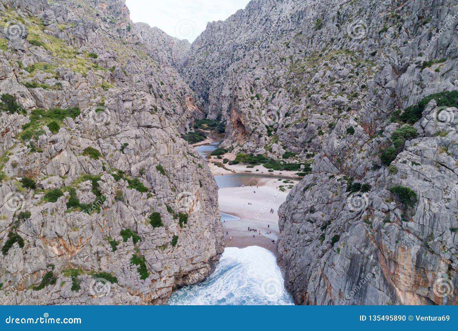 Torrent De Pareis, Mallorca Foto de archivo - Imagen de escalada ...
