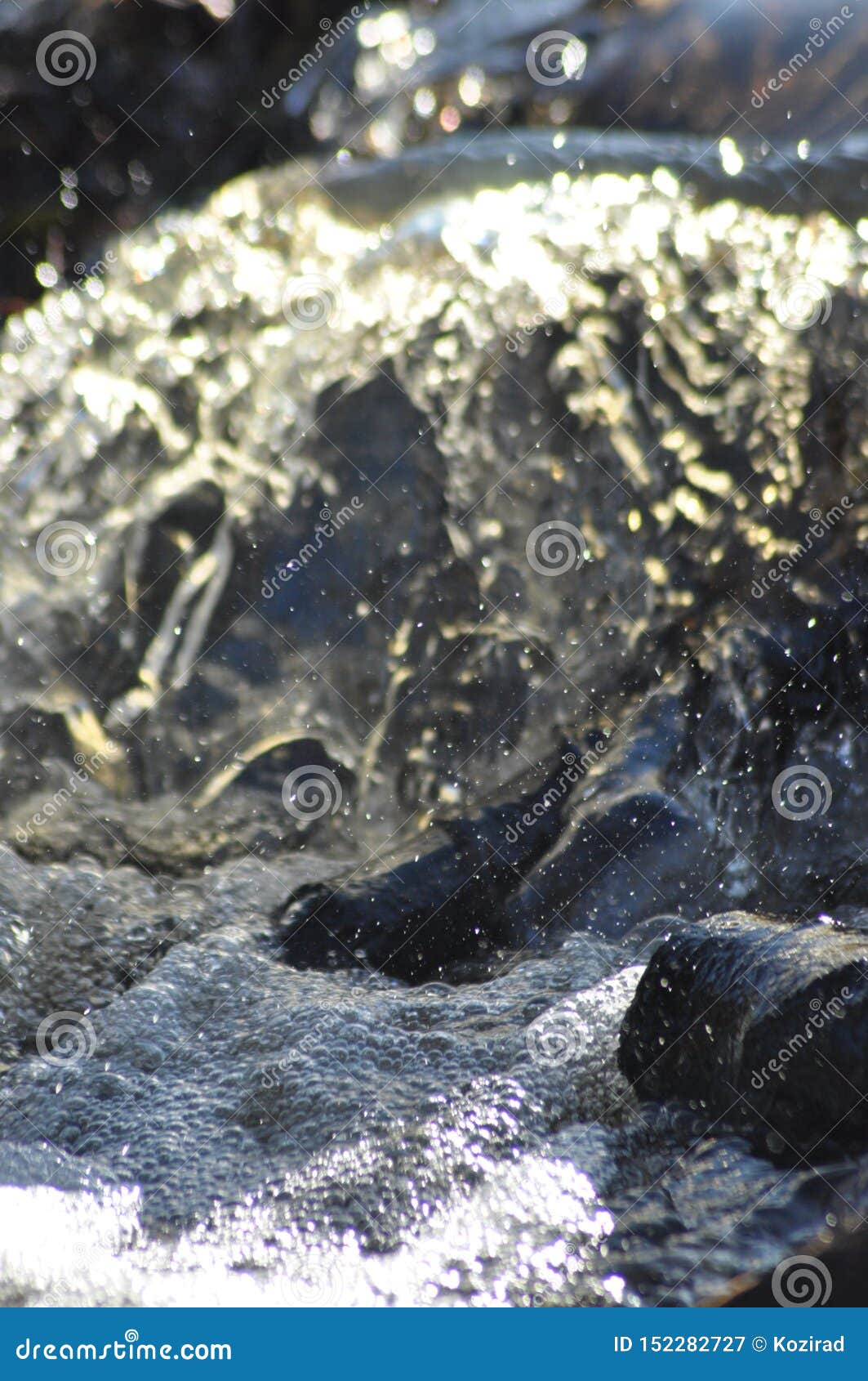Torrent. Fast Flowing Brook Stock Image - Image of thirst, clean: 152282727