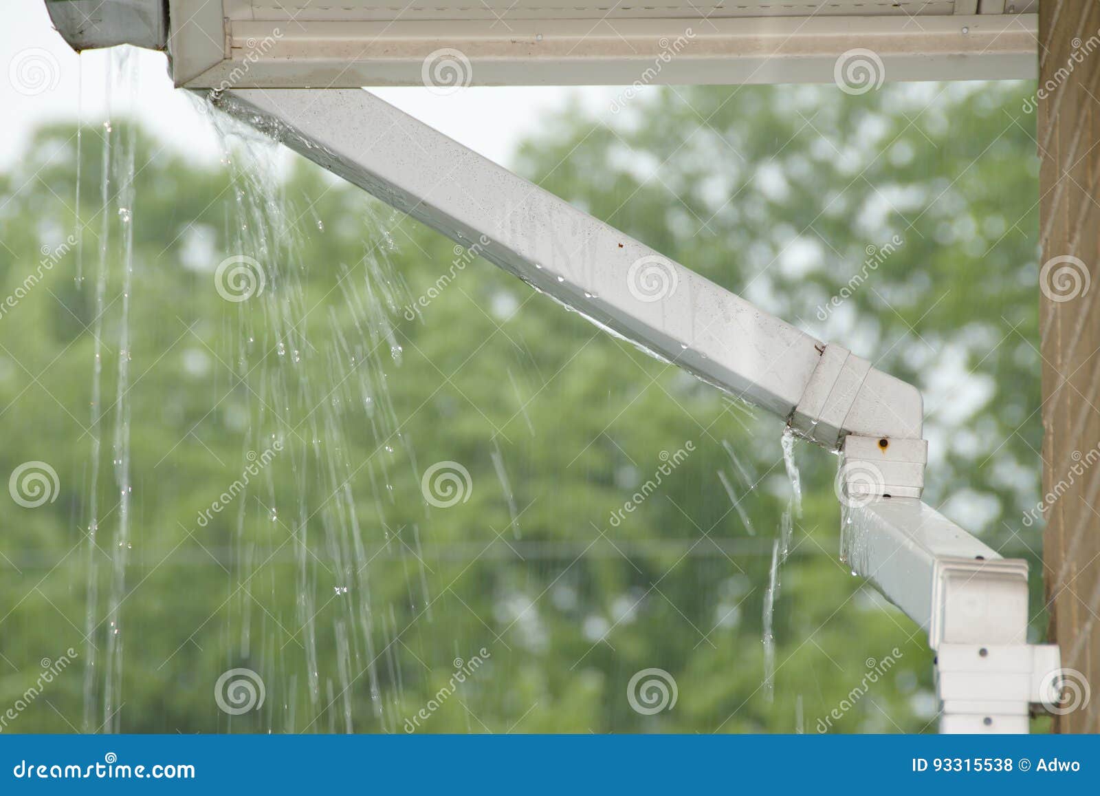 Torrent Rain stock photo. Image of heavy, torrent, montreal - 93315538