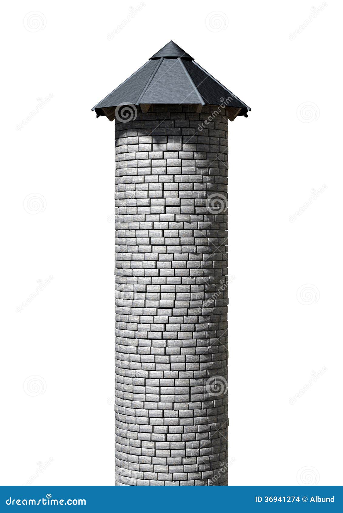 Torreta da torre foto de stock. Imagem de sino, isolado - 36941274