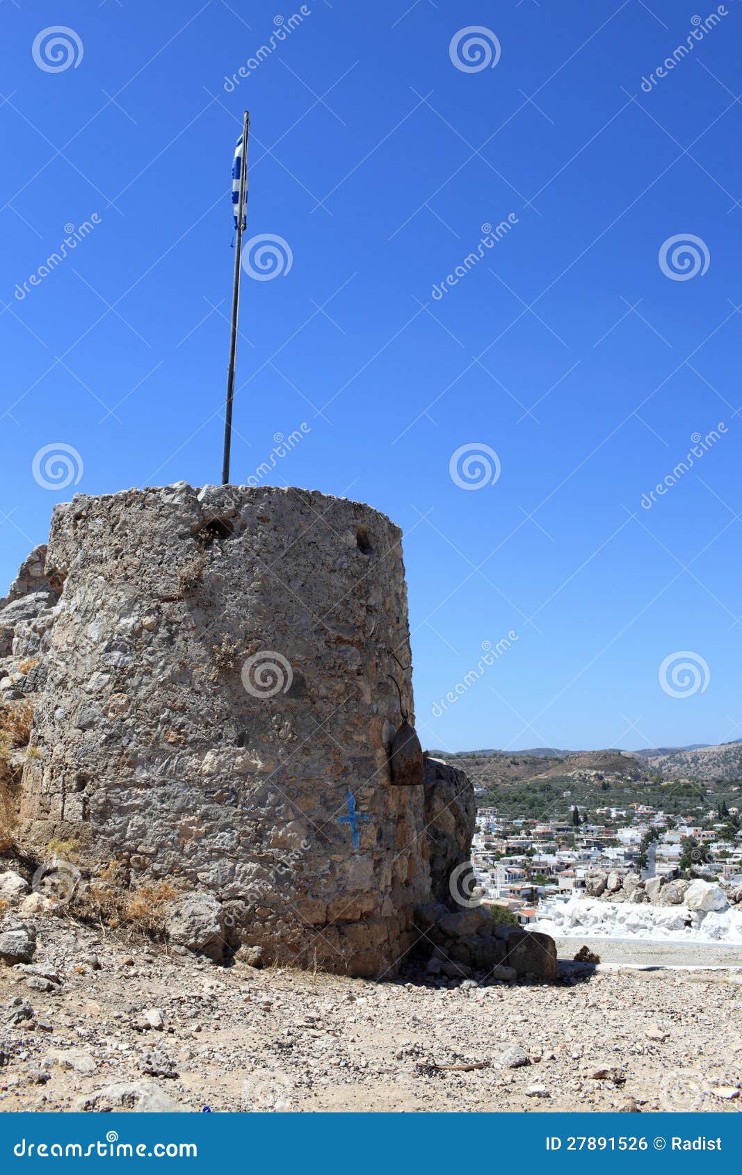 Torretta Del Castello Del San John Fotografia Stock - Immagine di ...