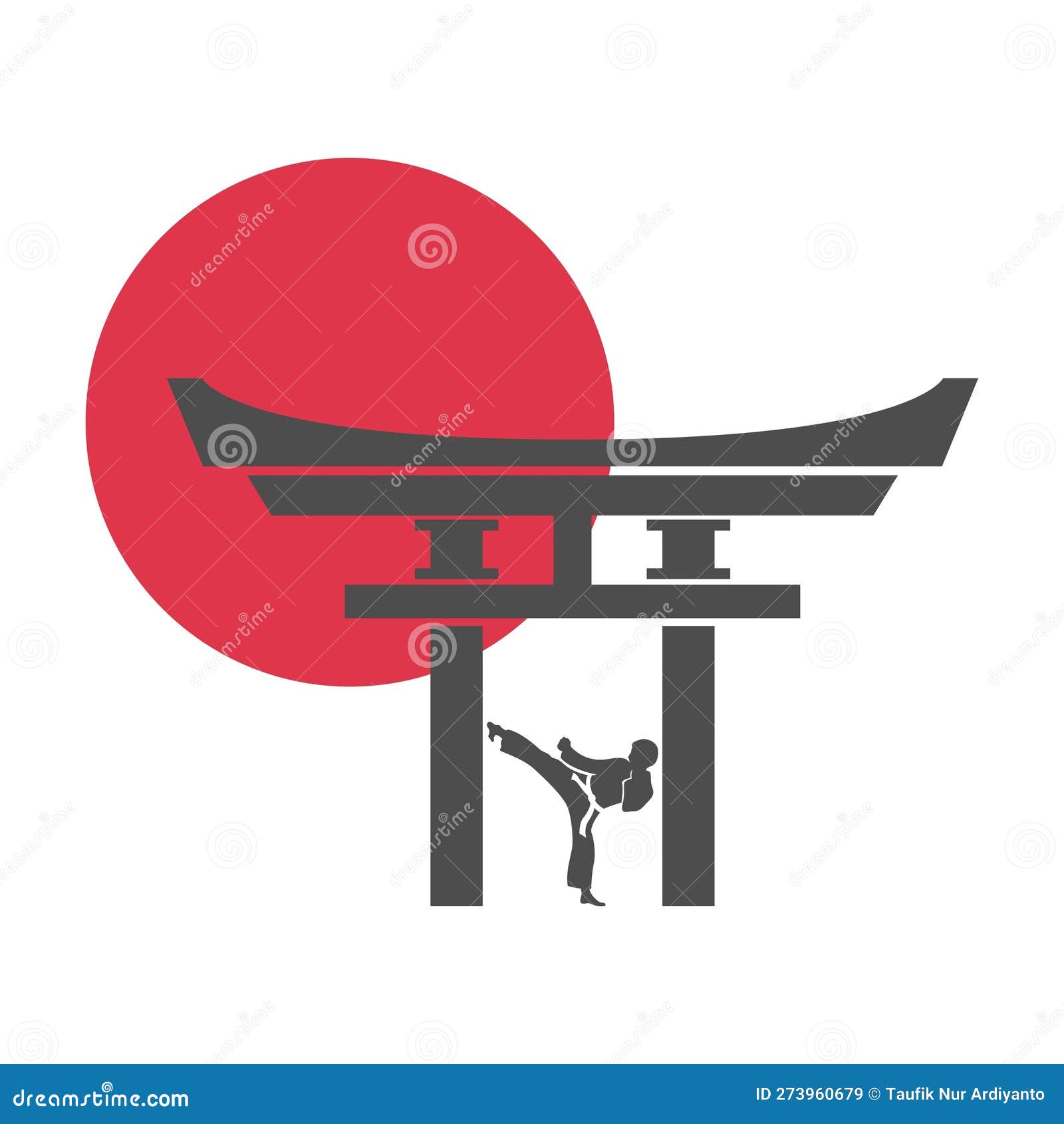 Torri gate icon design stock vector. Illustration of religion - 273960679