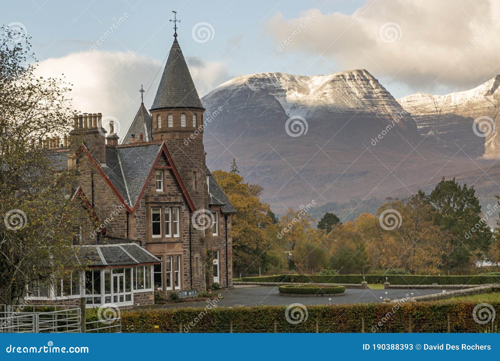 The Torridon Hotel, Scotland Stock Image - Image of loch, europe: 190388393