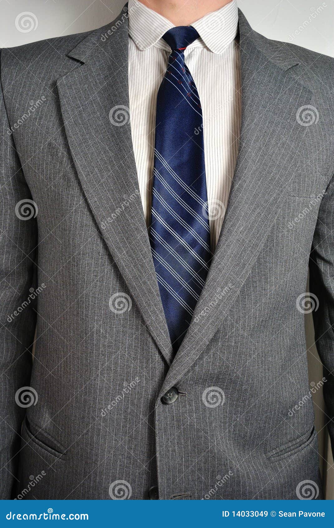Torso of a man in a Suit stock image. Image of bust, faceless - 14033049