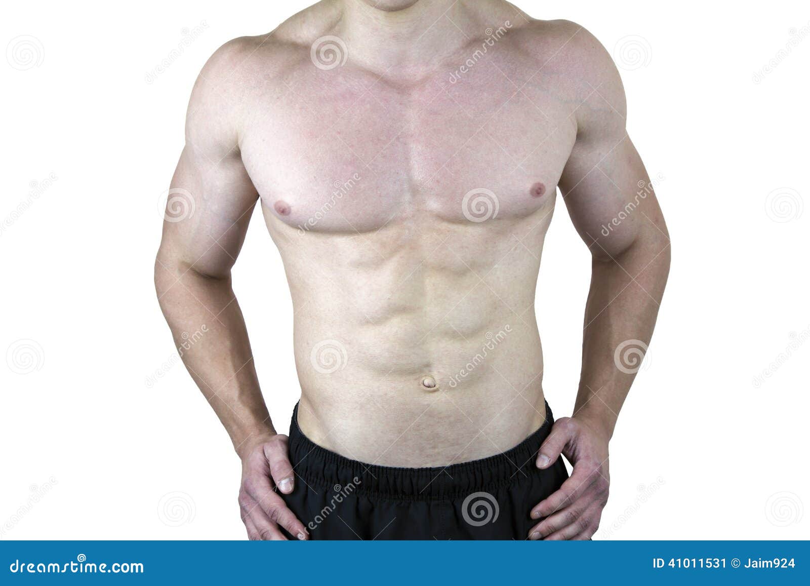Torso masculino imagen de archivo. Imagen de muscular - 41011531