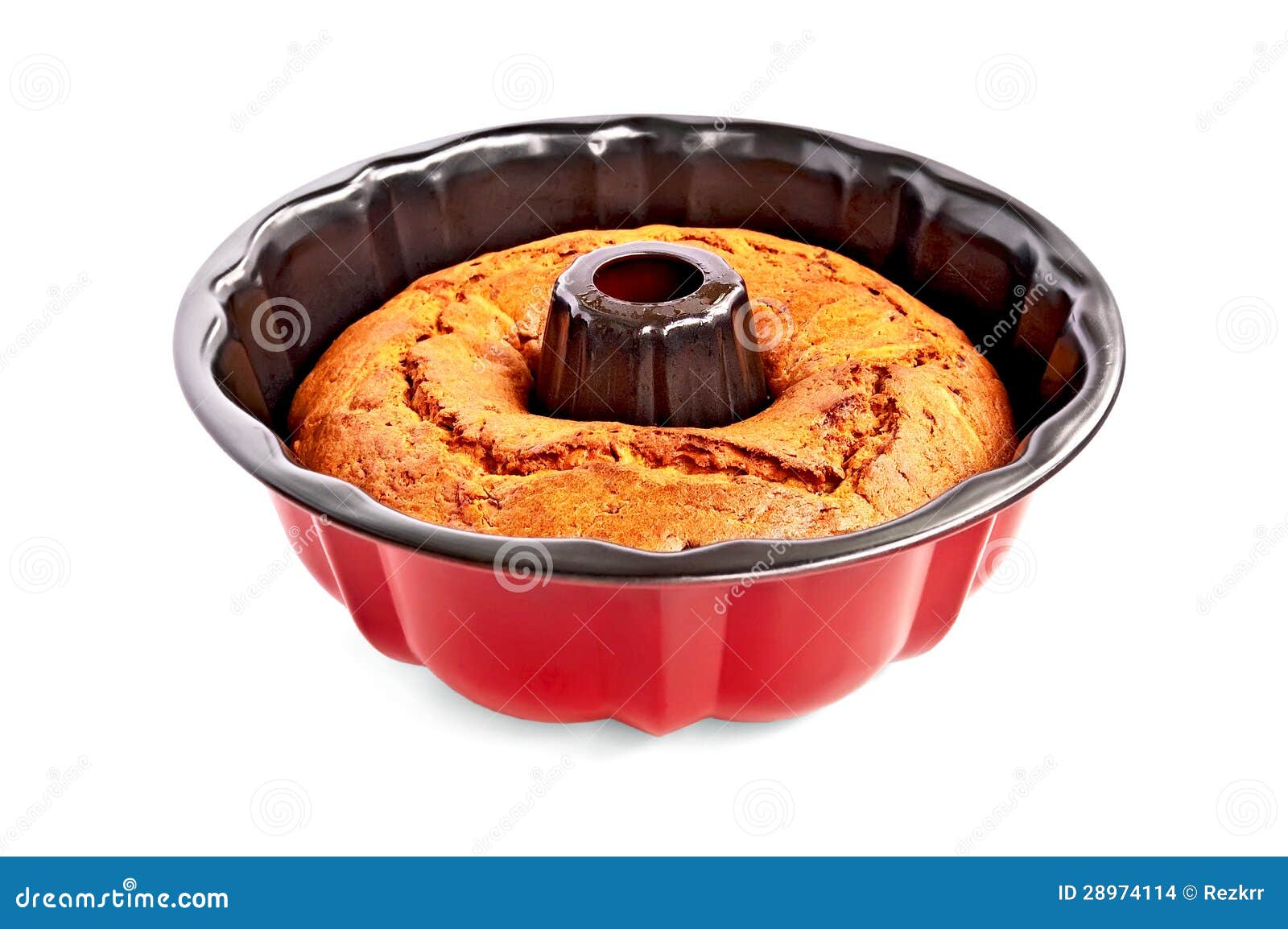 Torta Cocida Recientemente En La Forma De Foto de archivo - Imagen de ...