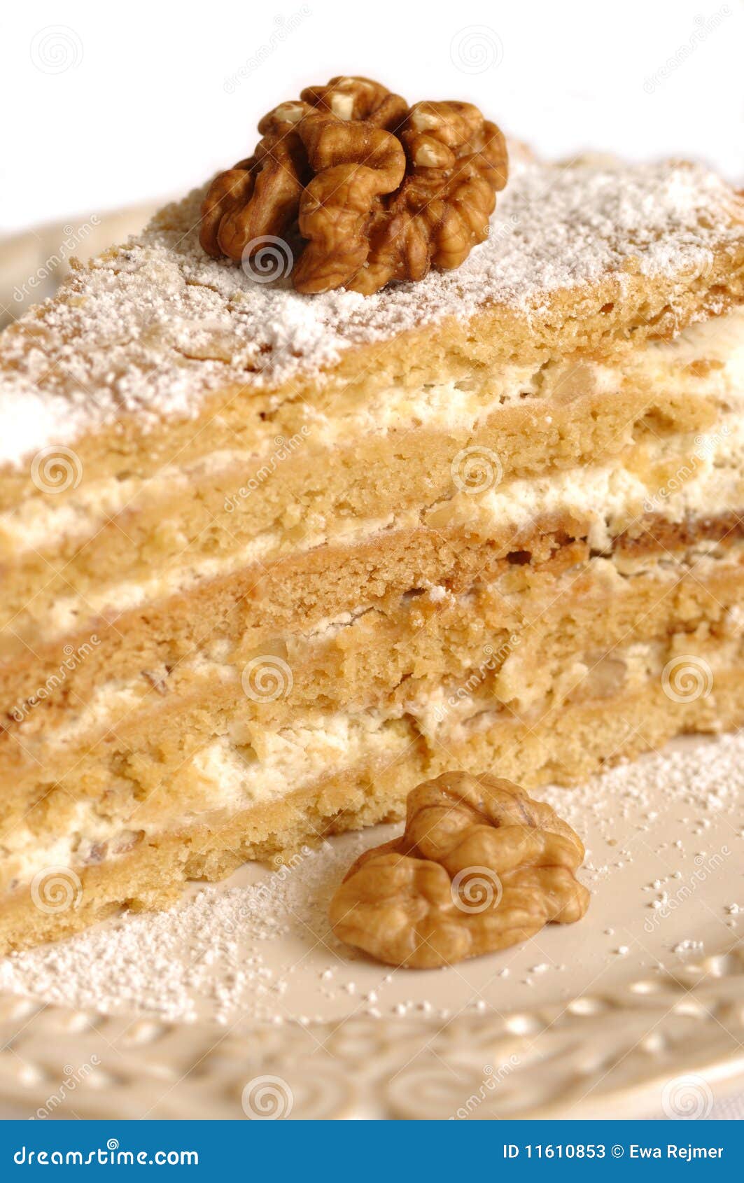 Torta de miel imagen de archivo. Imagen de desayuno, crema - 11610853