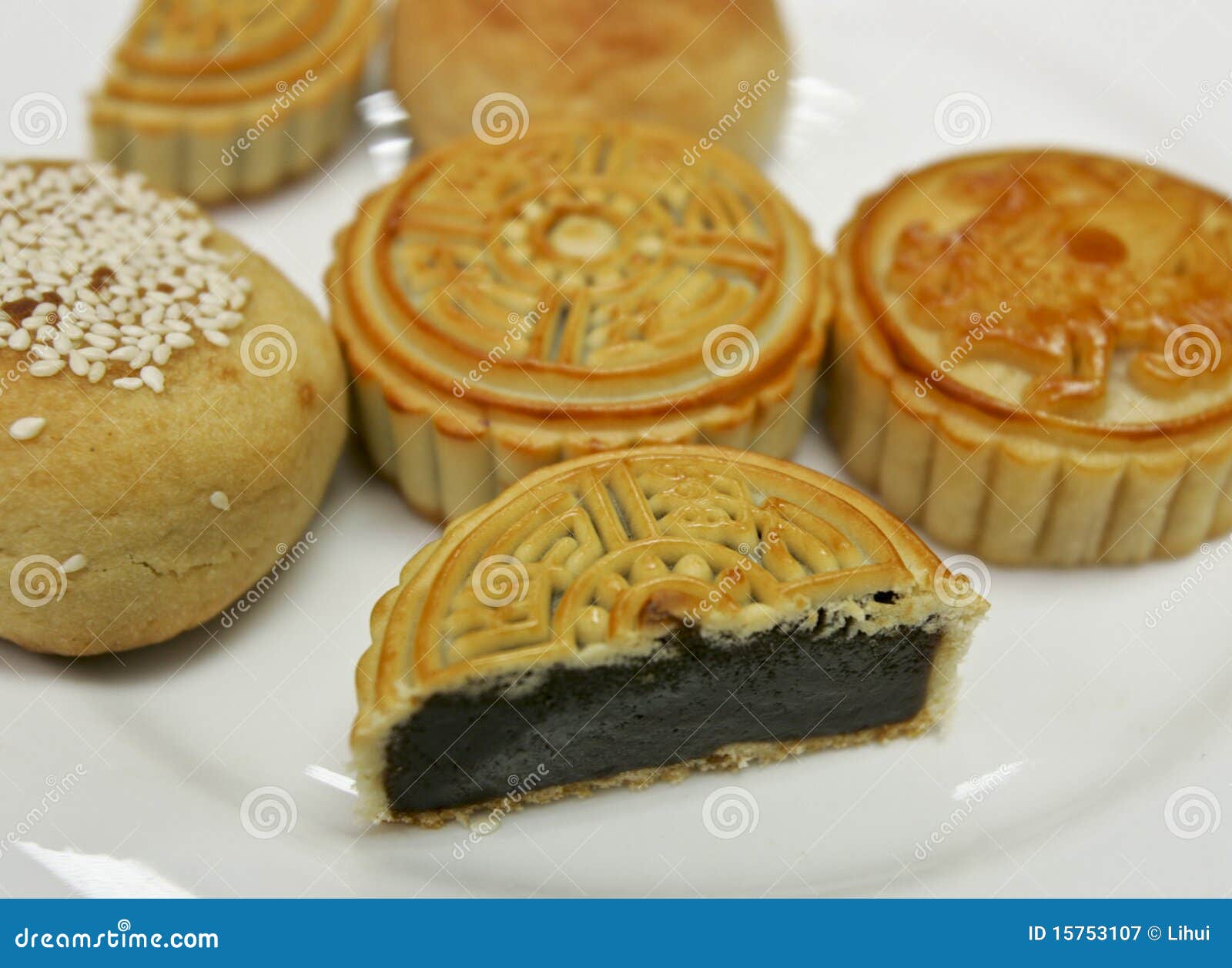 Torta del chino imagen de archivo. Imagen de relleno - 15753107