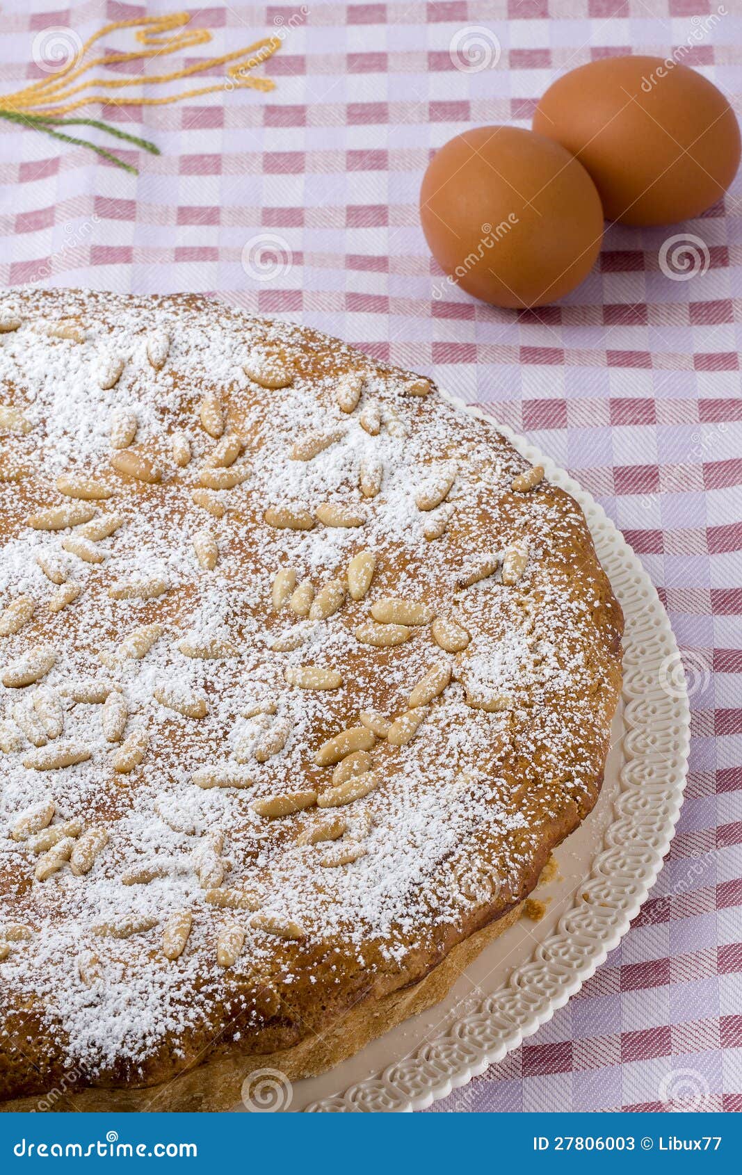 Torta italiana imagen de archivo. Imagen de receta, pasteles - 27806003