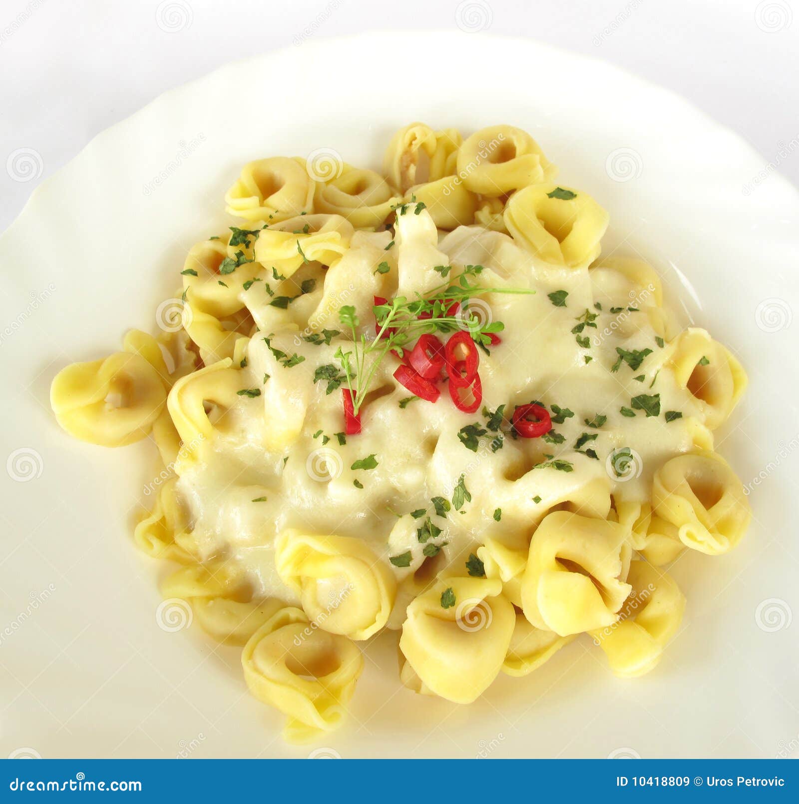 Tortellini Italian Stuffed Pasta Stock Image - Image of italia, yelow ...