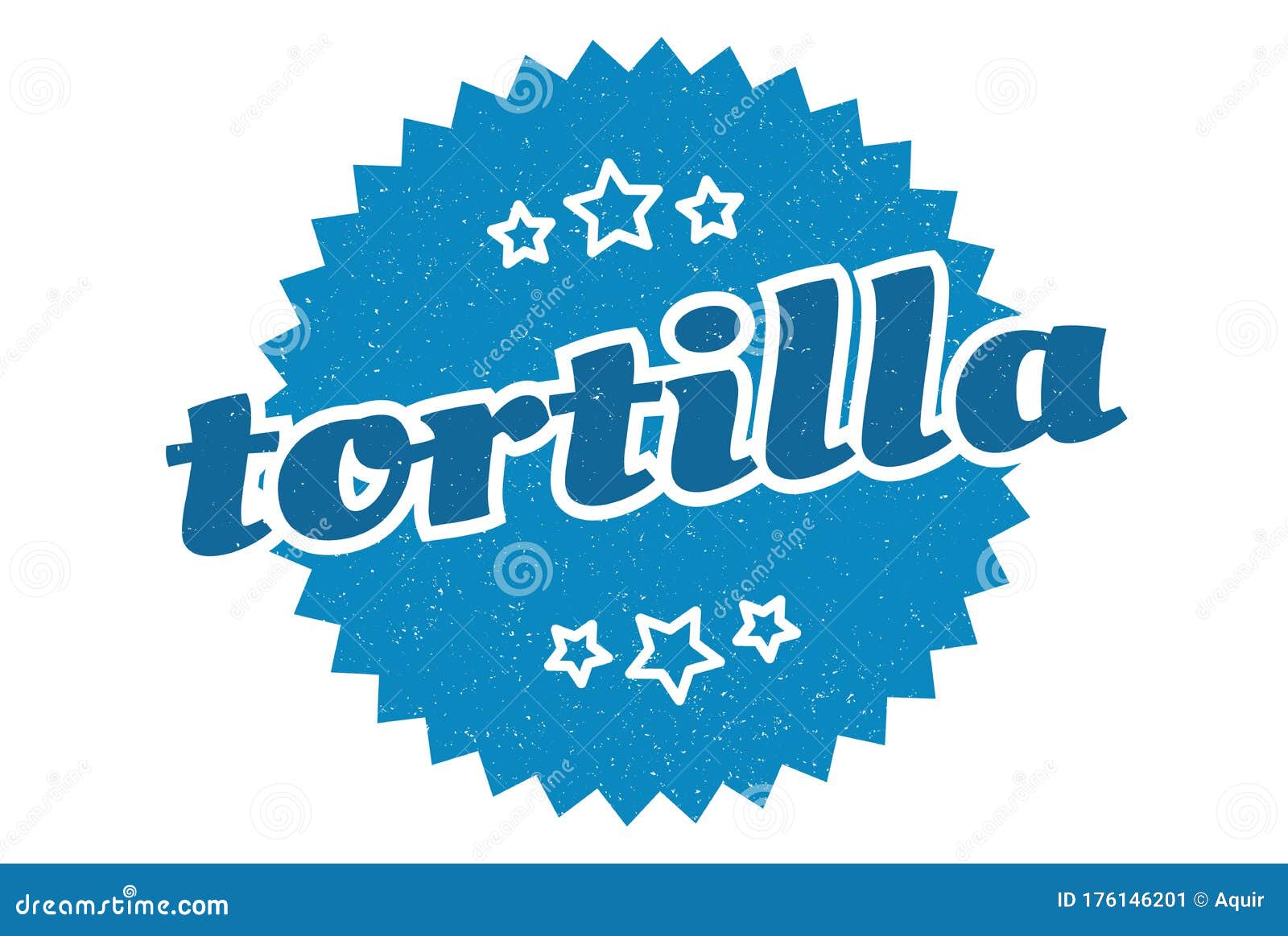 Tortilla Sign. Tortilla Vintage Retro Label Stock Vector - Illustration ...