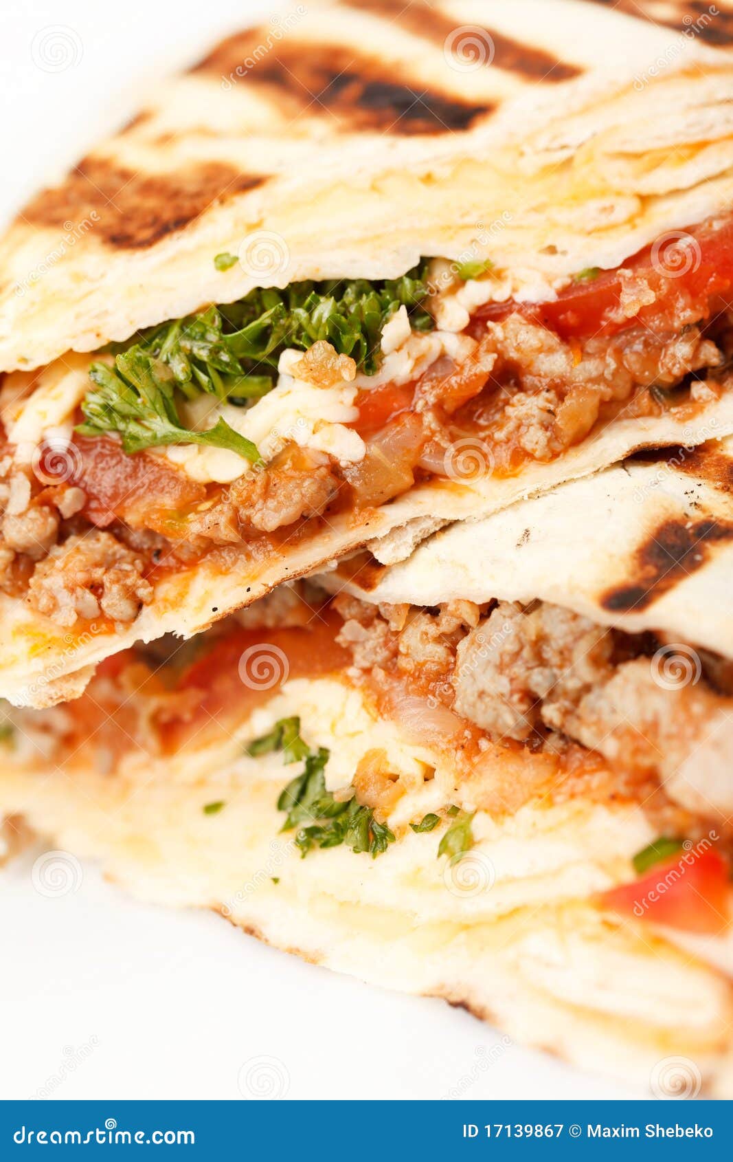 Tortilla on the table stock image. Image of spanish, meat - 17139867
