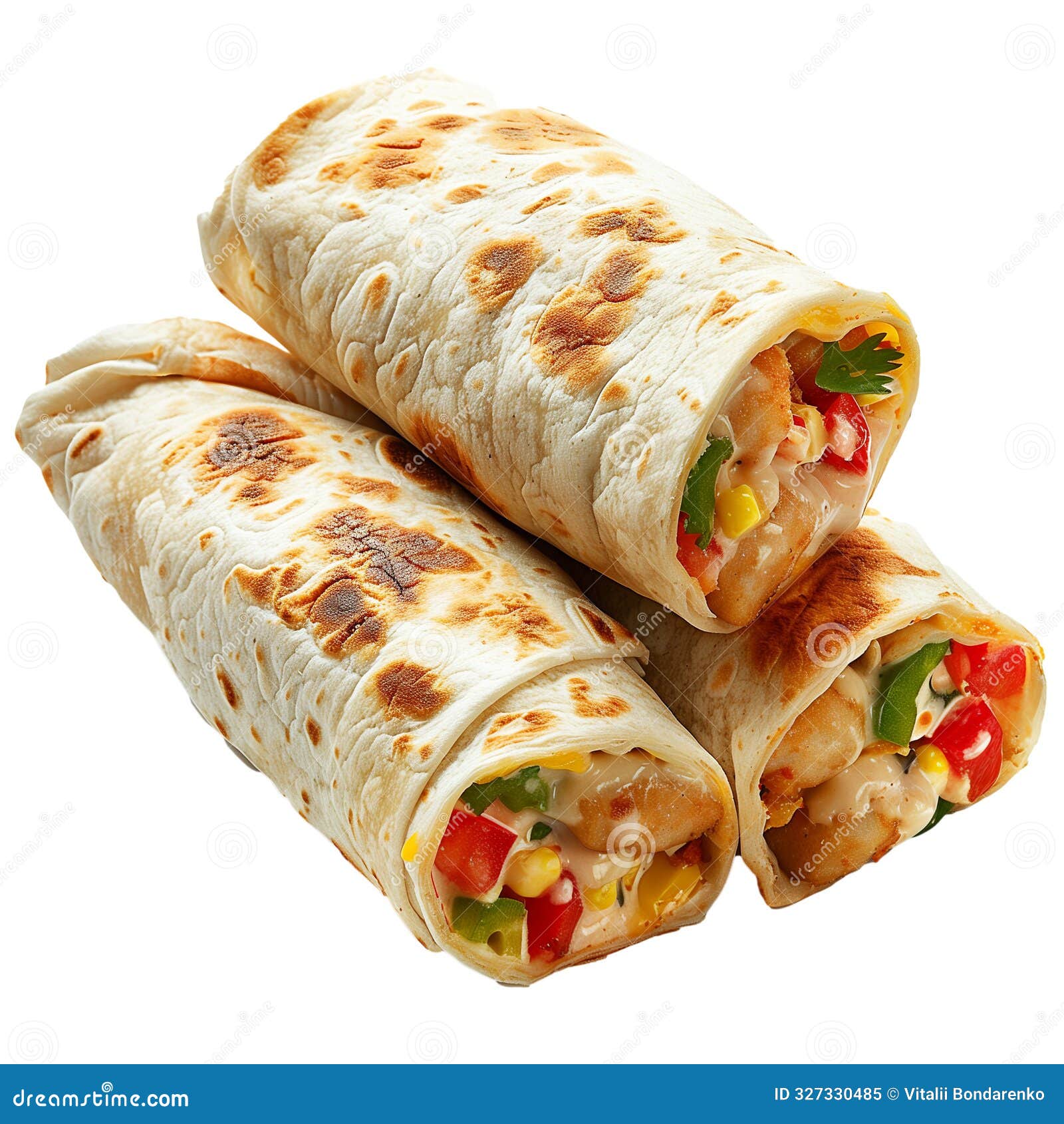 Tortilla Wrap - Illustration/ Clipart | CartoonDealer.com #167807965