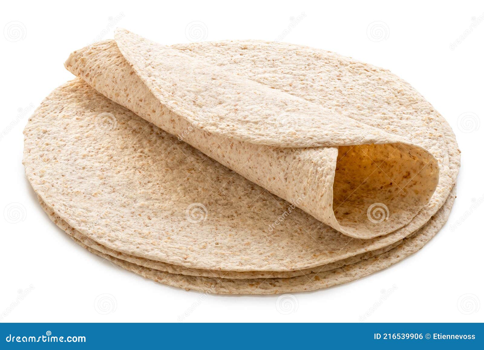 Tortilla wraps stock photo. Image of empty, pile, tortillas - 216539906