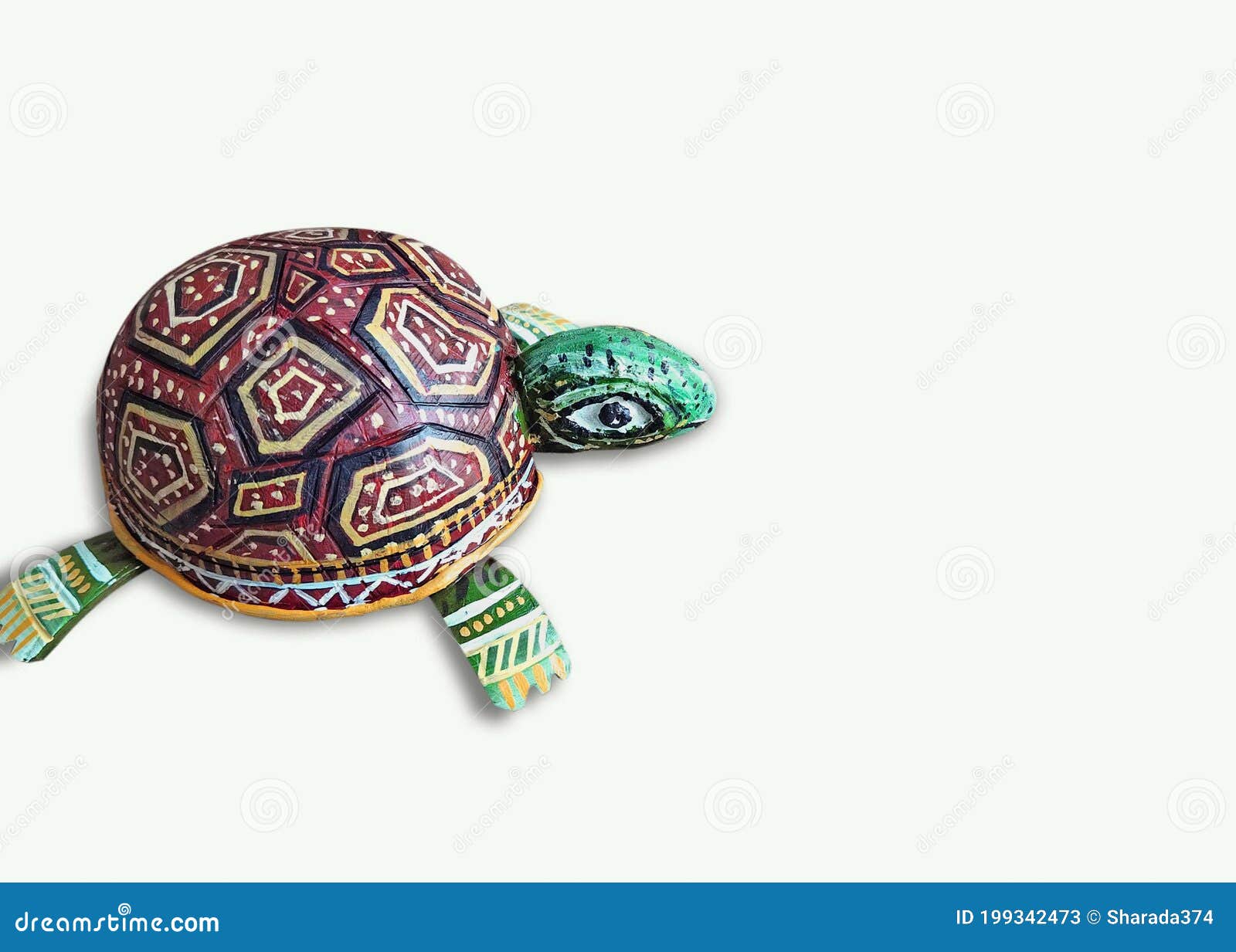 Tortoise Coconut Shell Carft Stock Image - Image of pattern, bead ...