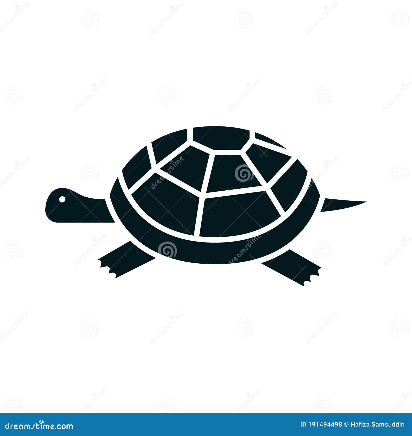Tortoise Icon. Vector Illustration Decorative Design Stock Vector ...