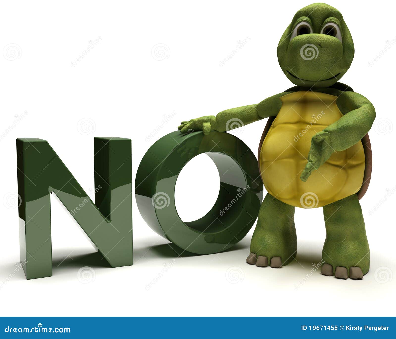 Tortoise with no sign stock illustration. Illustration of ecology ...