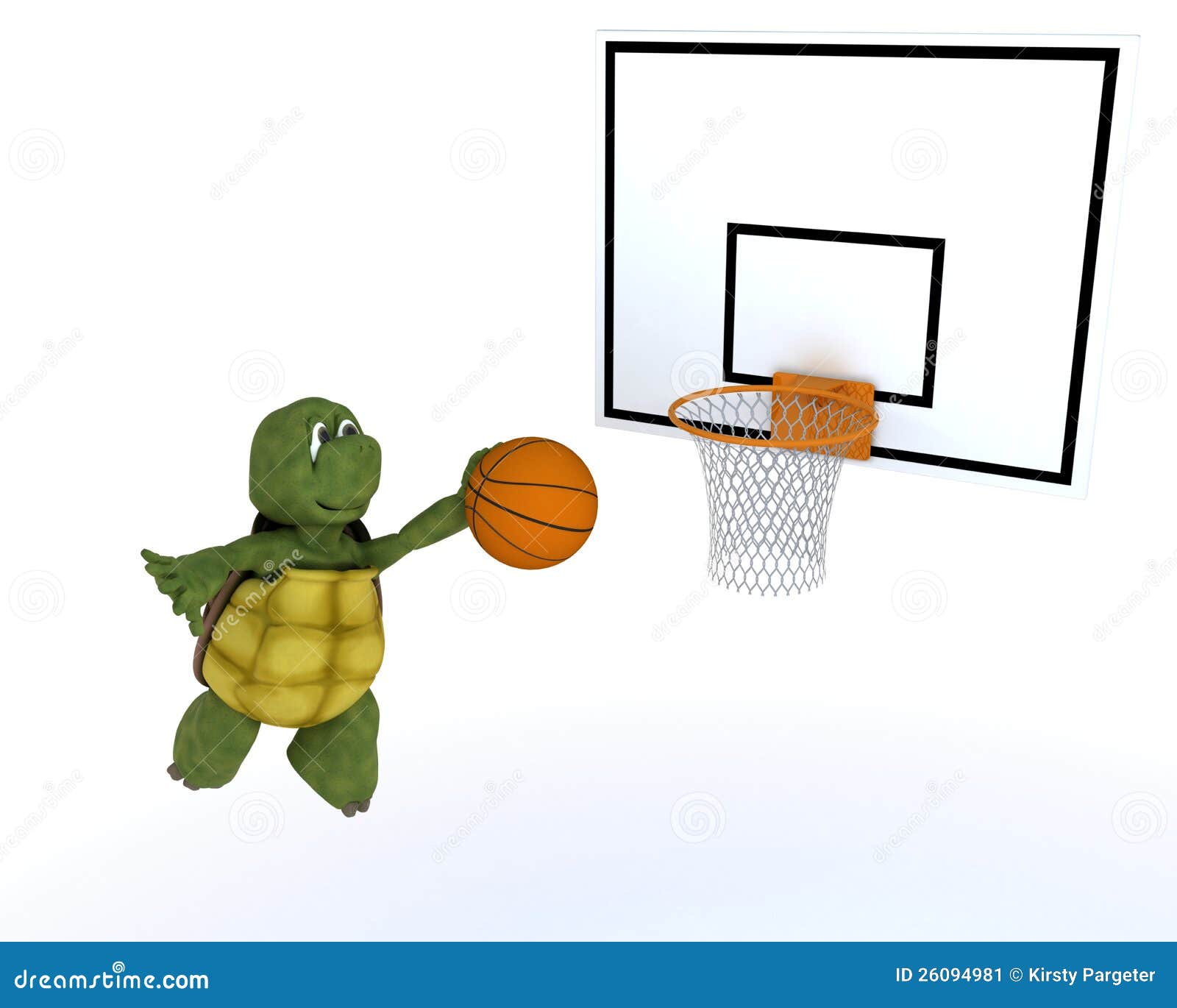 Tortoise Playing Basket Ball Stock Illustration - Illustration of ocean ...