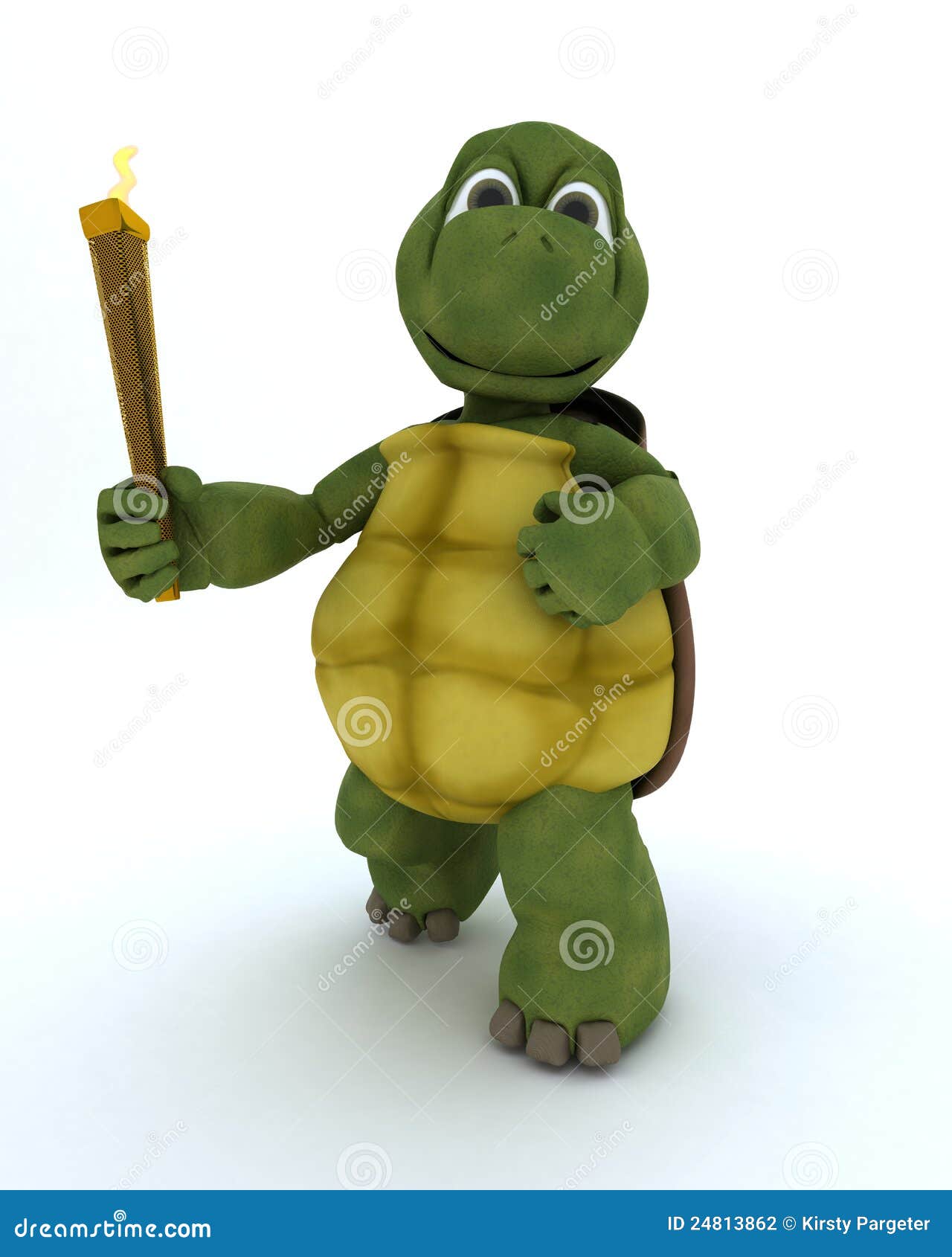 Tortoise Running On A Treadmill Stock Photo | CartoonDealer.com #22713444