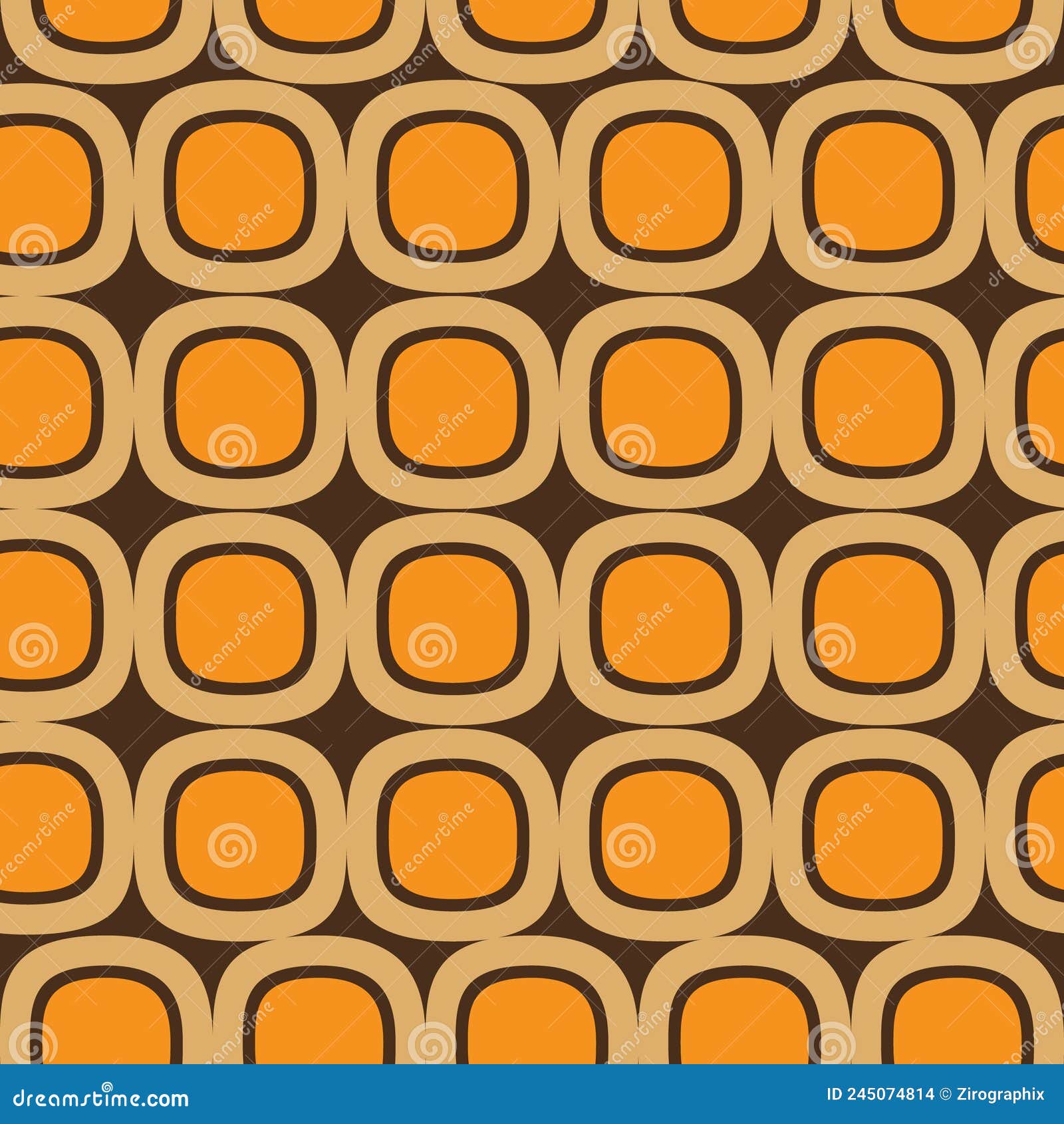 TORTOISE Seamless Background Vector Illustration Stock Illustration ...