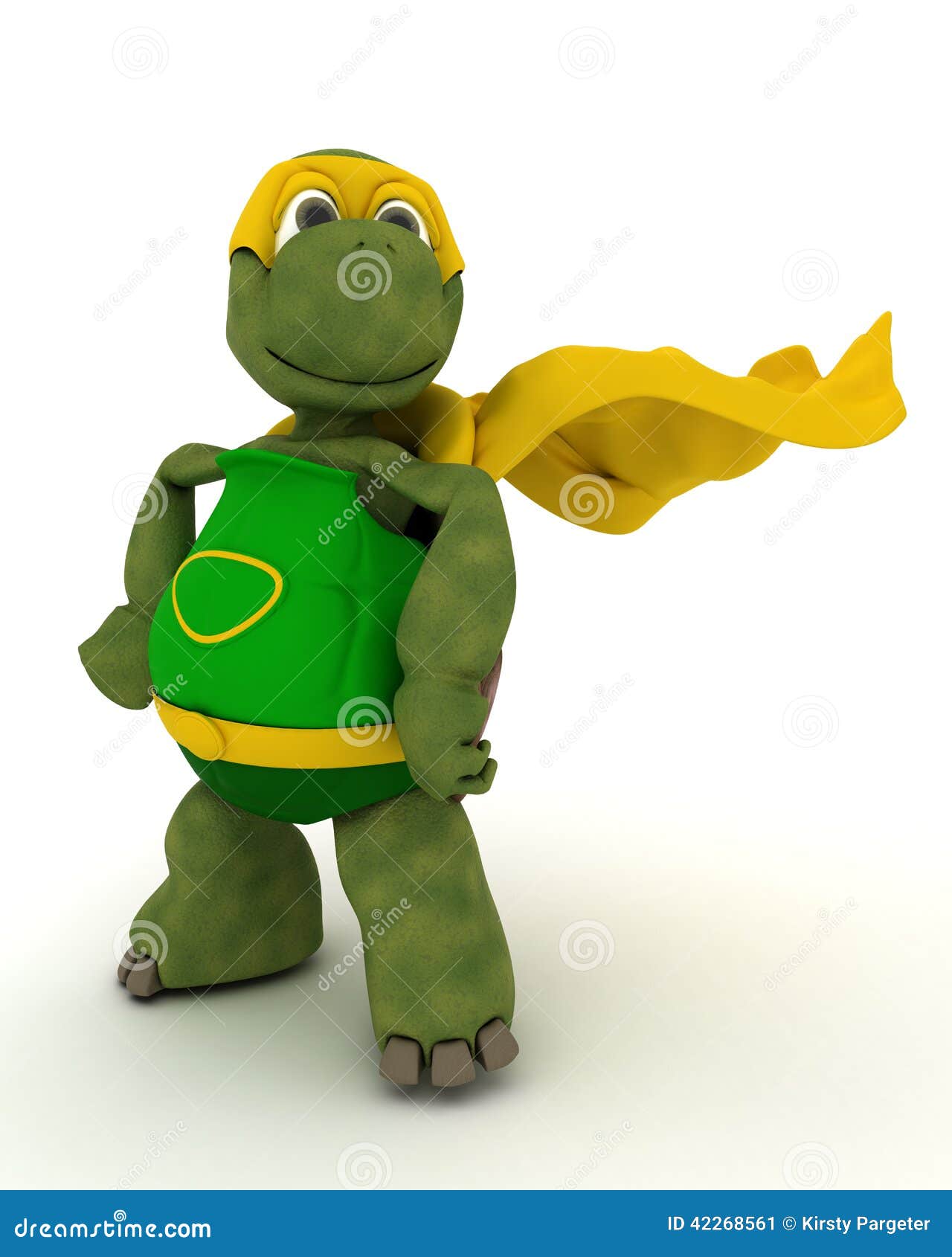 Tortoise superhero stock illustration. Illustration of reptile - 42268561